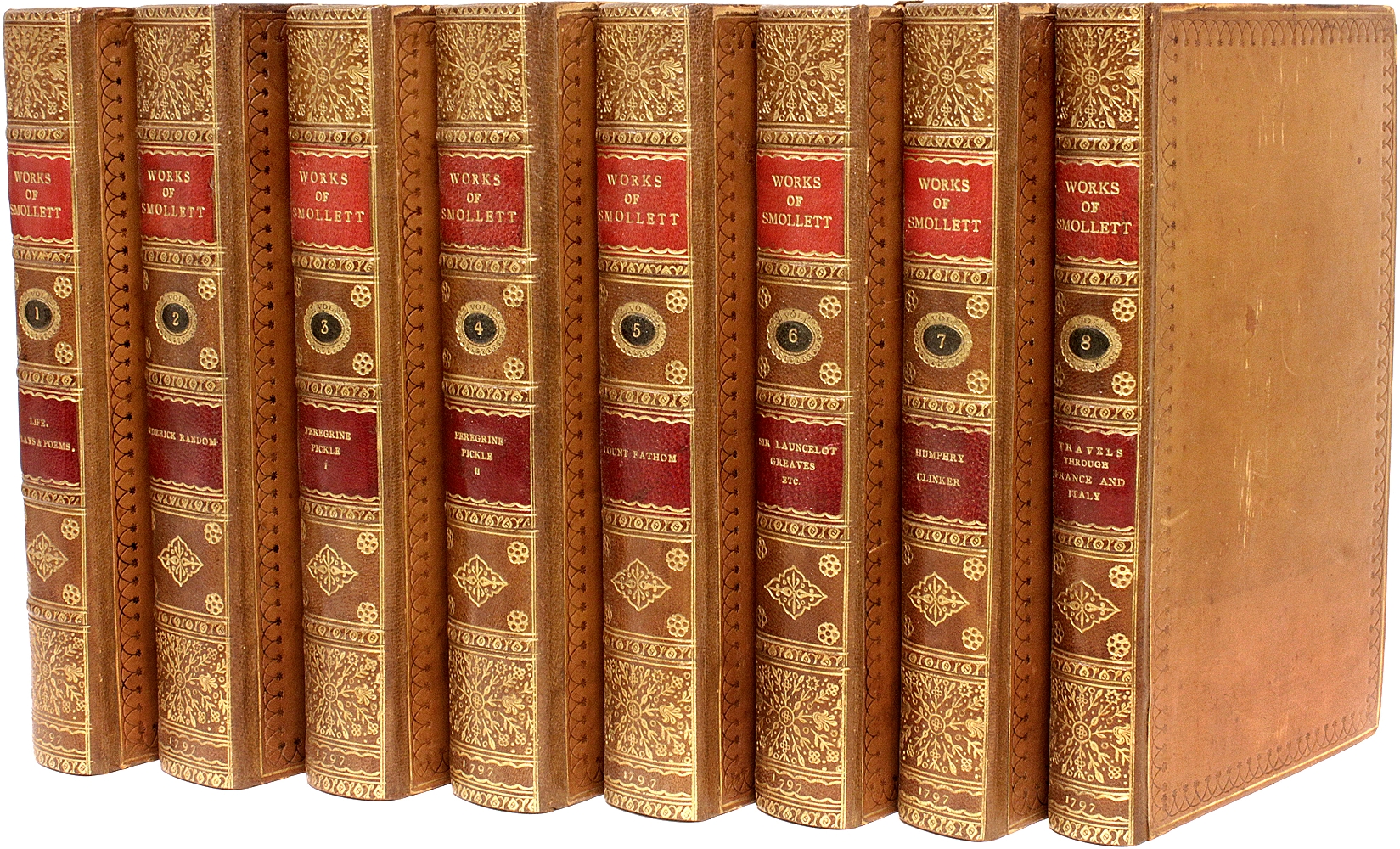 Tobias Smollett Antique The Works Of Tobias Smollett Available For ...