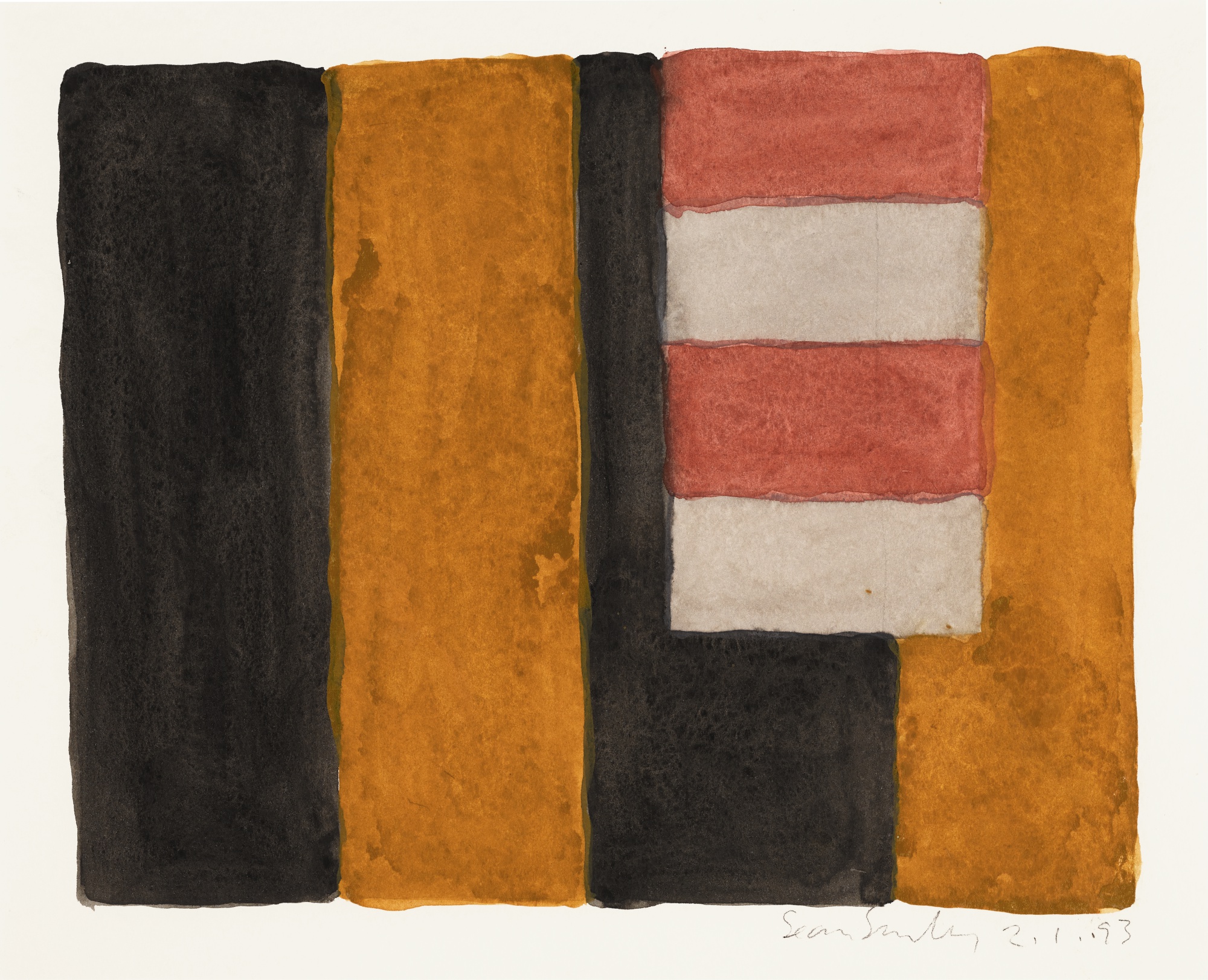 SEAN SCULLY | 2.1.93 | Contemporary Curated | Contemporary Art | Sotheby's