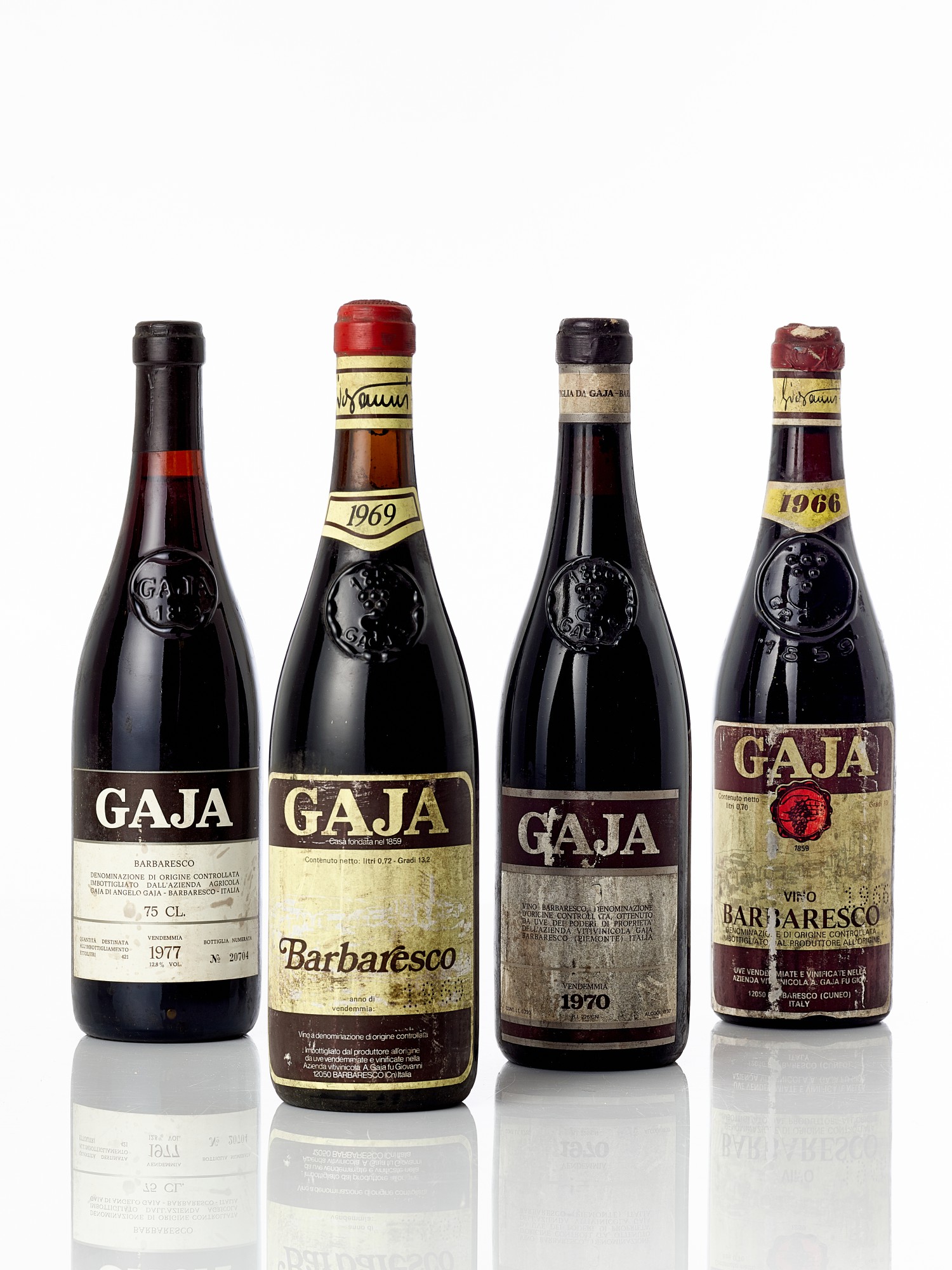 Barbaresco Gaja "Vertical" (4 BT) | Vine | The Scholarly Cellar of Dr ...