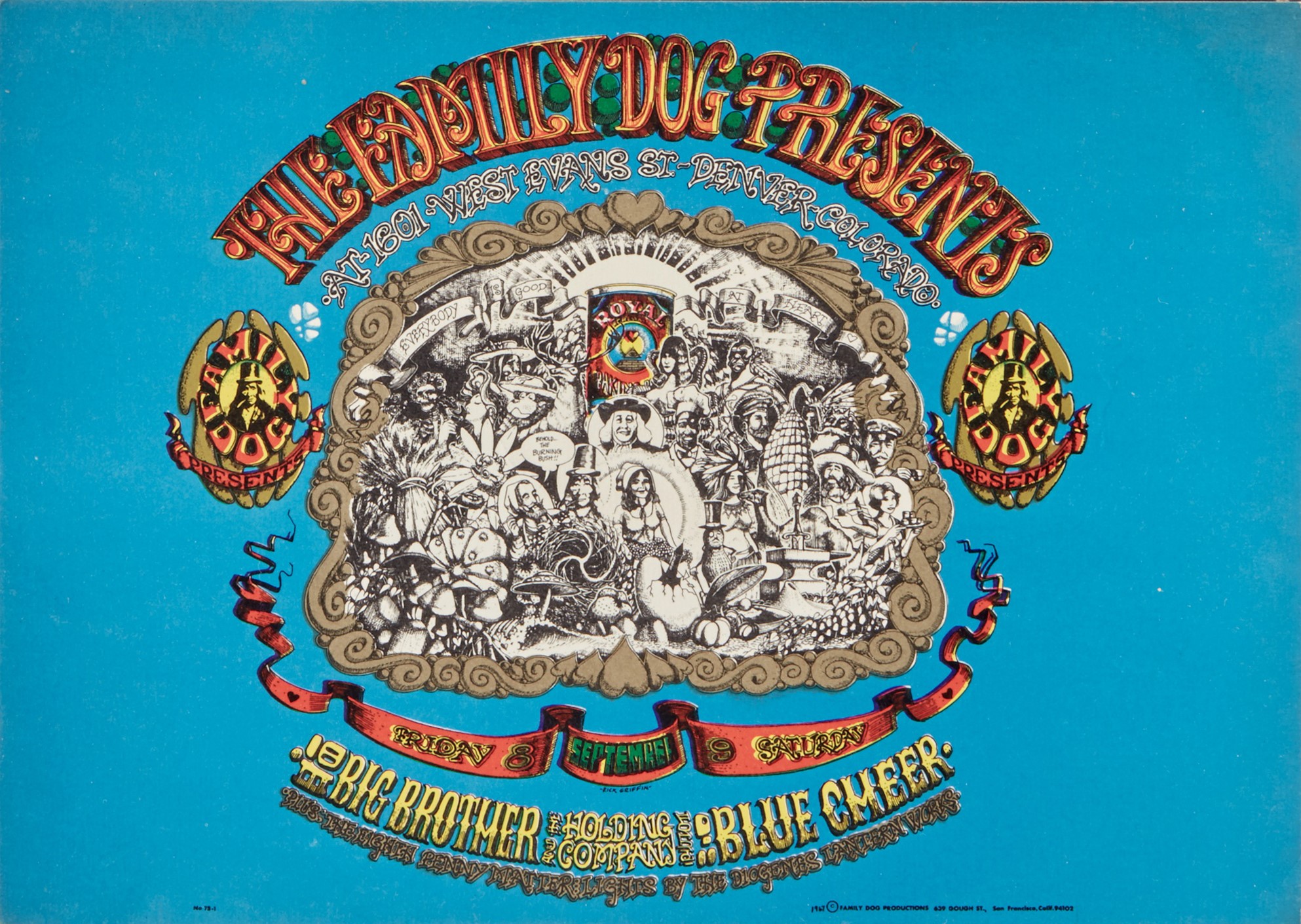[Avalon Ballroom] | Handbills from the height of the psychedelic ...