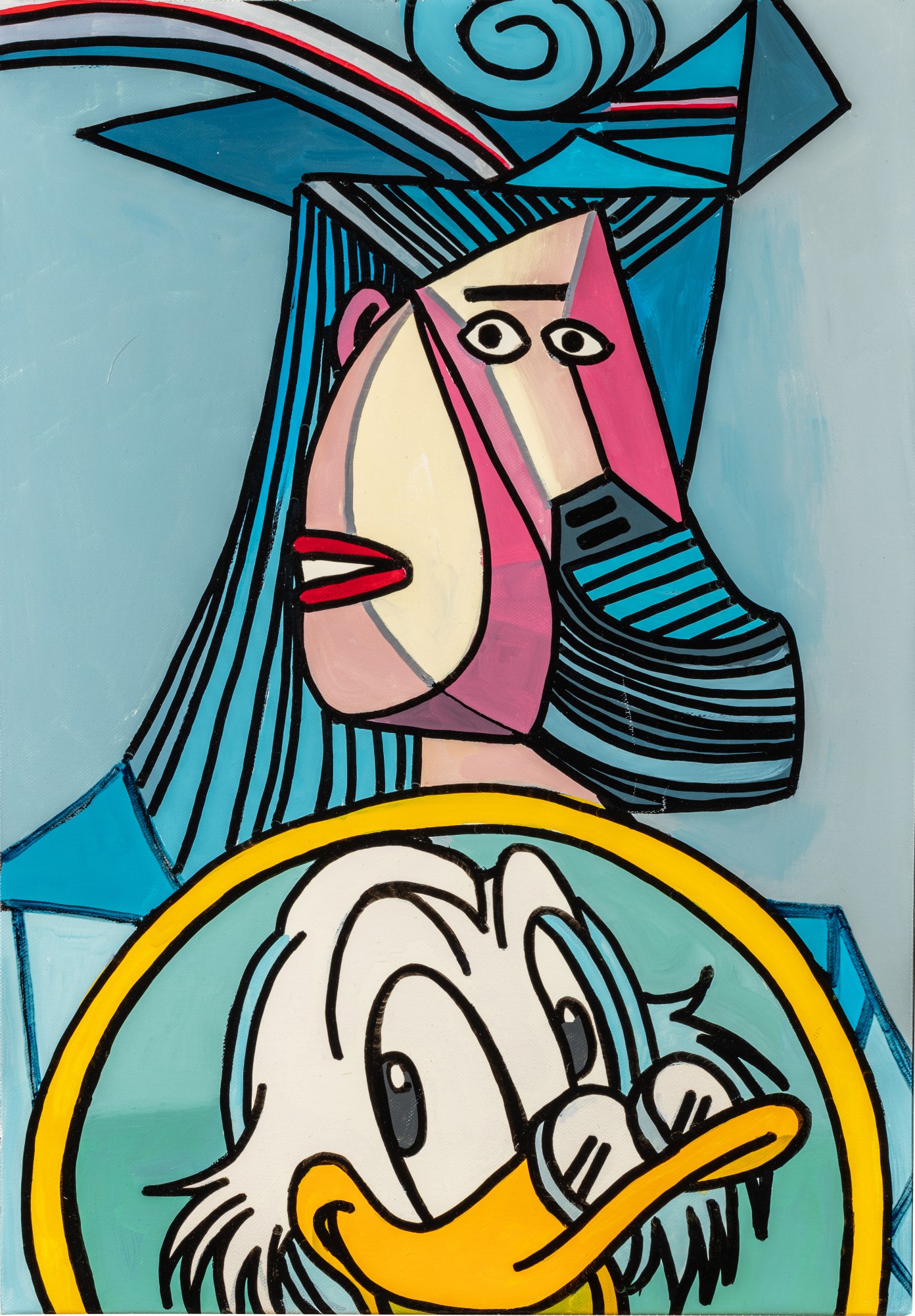 Untitled (Picasso and Donald Duck) | Art Contemporain Day Auction ...