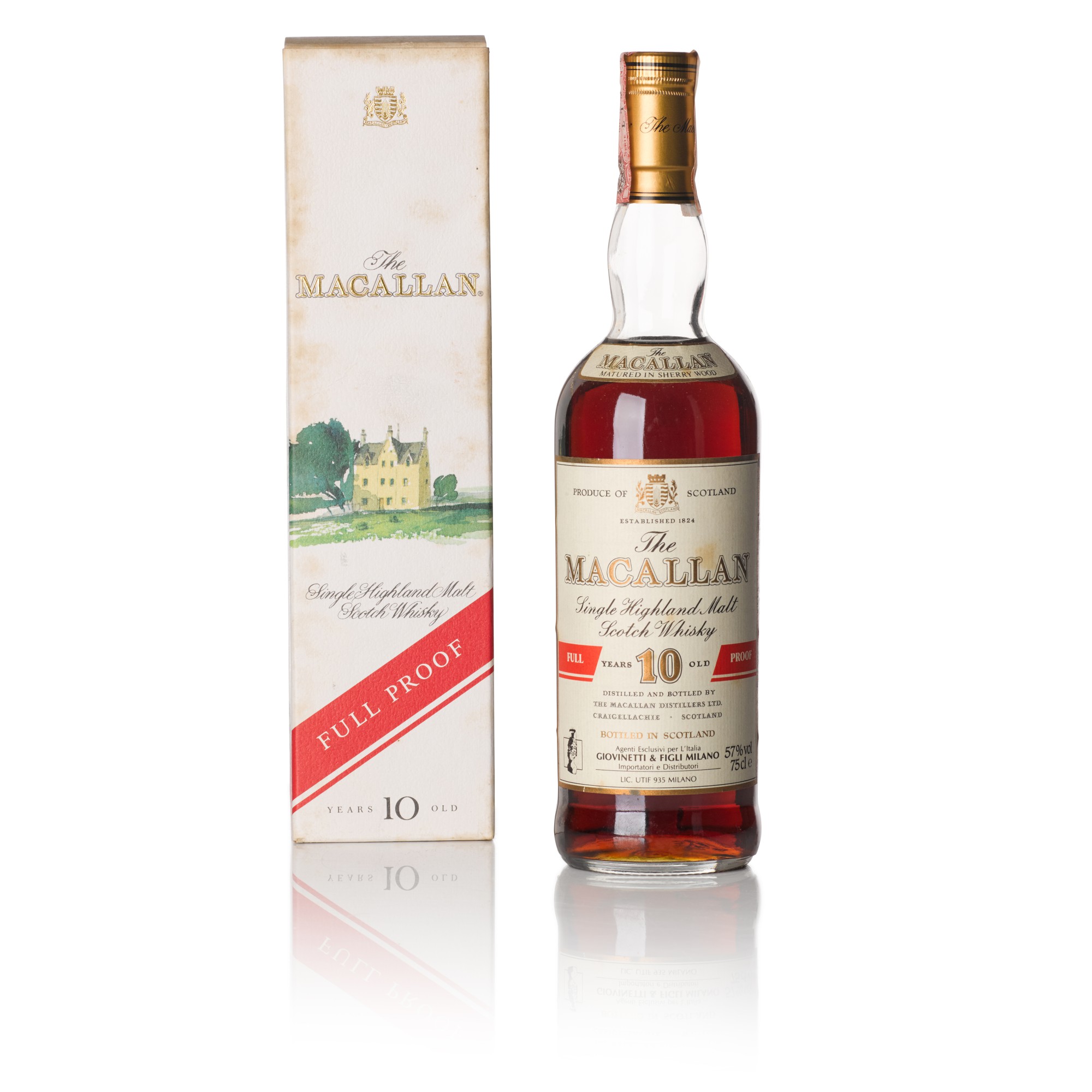 The Macallan 10 Year Old Full Proof 57.0 abv | The Ultimate Whisky ...