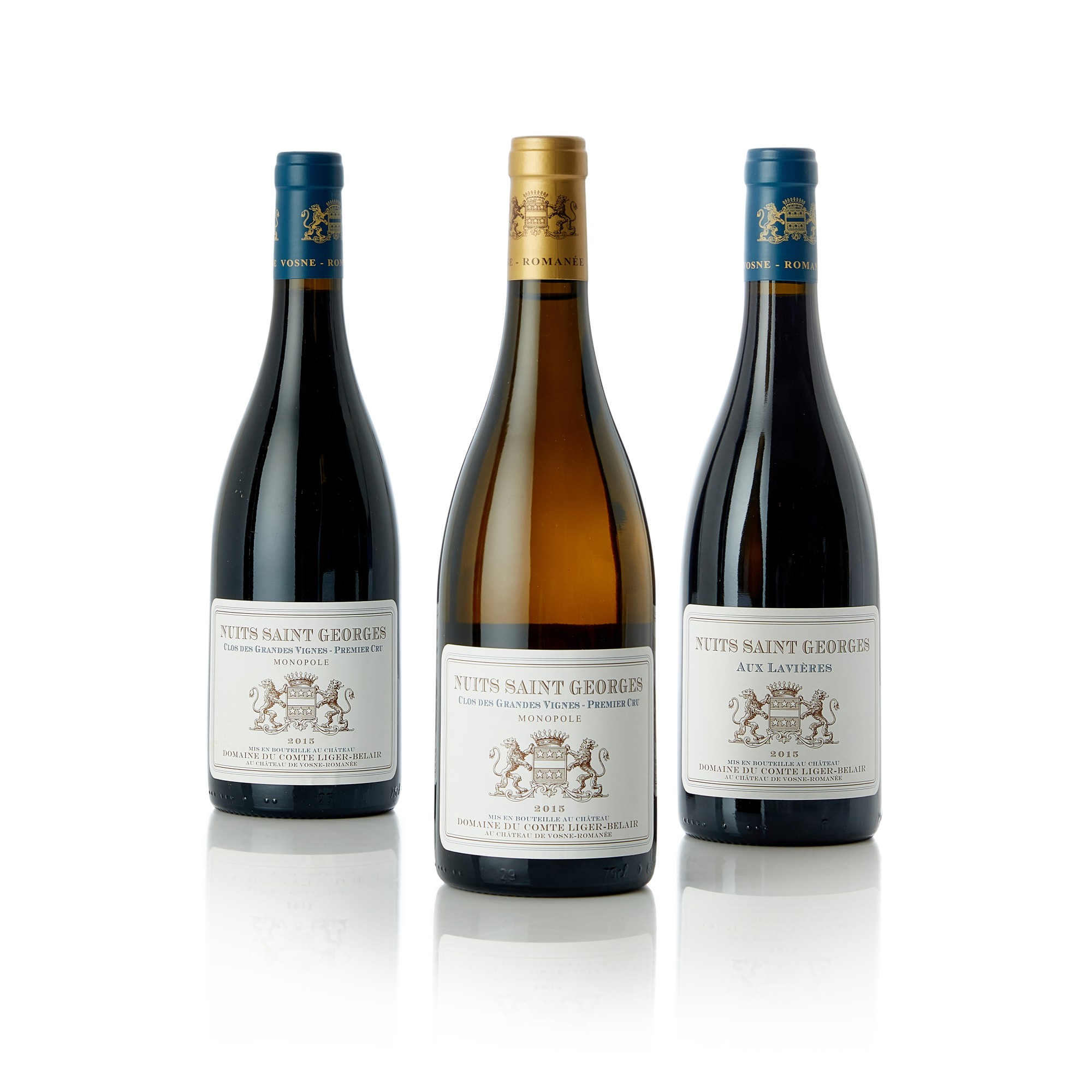 Nuits St. Georges Blanc, Clos des Grandes Vignes 2015 Domaine du Comte ...