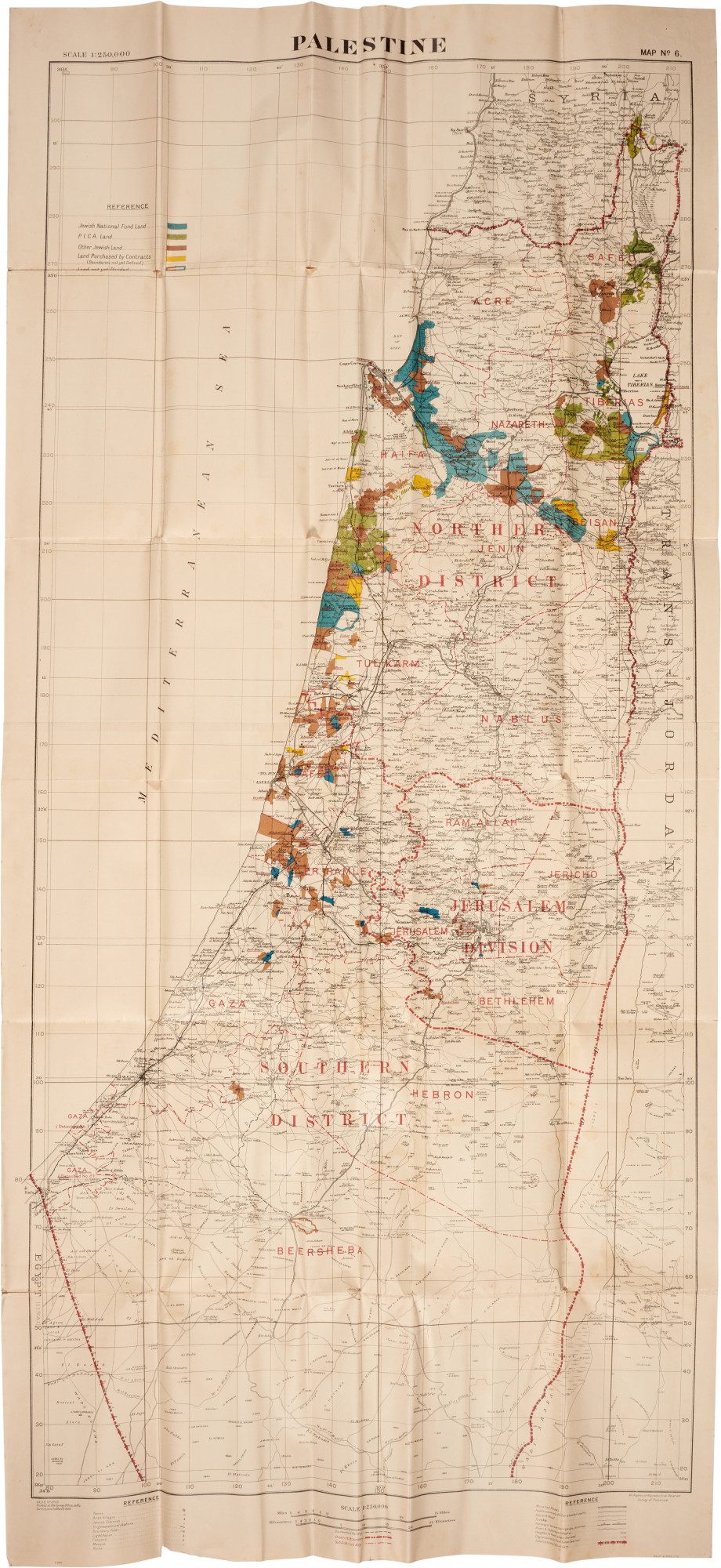 Palestine—Simpson | Report on Immigration, Land Settlement and ...