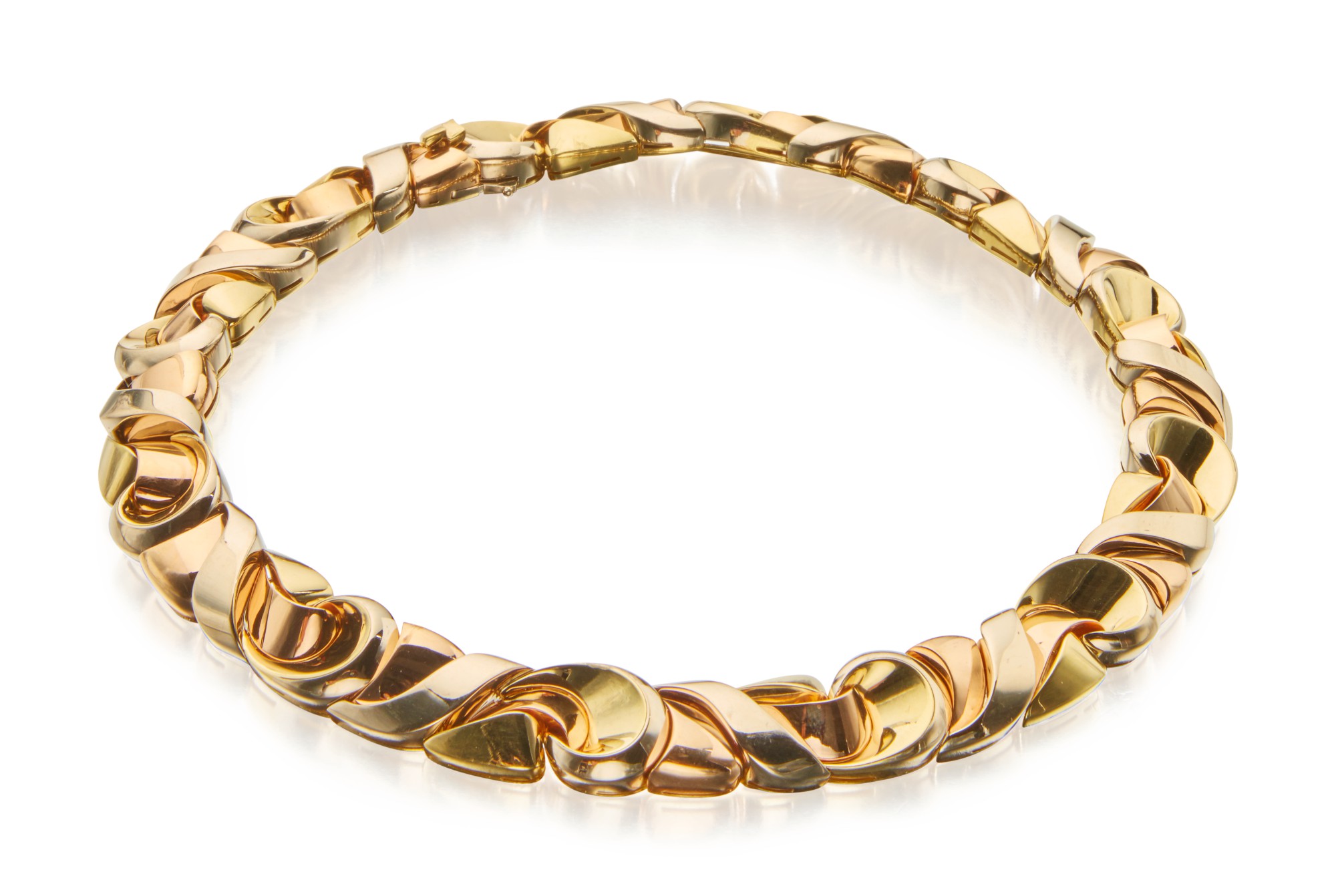 THREE-COLOR GOLD NECKLACE, MARINA B | Jewels Online | 2020 | Sotheby's