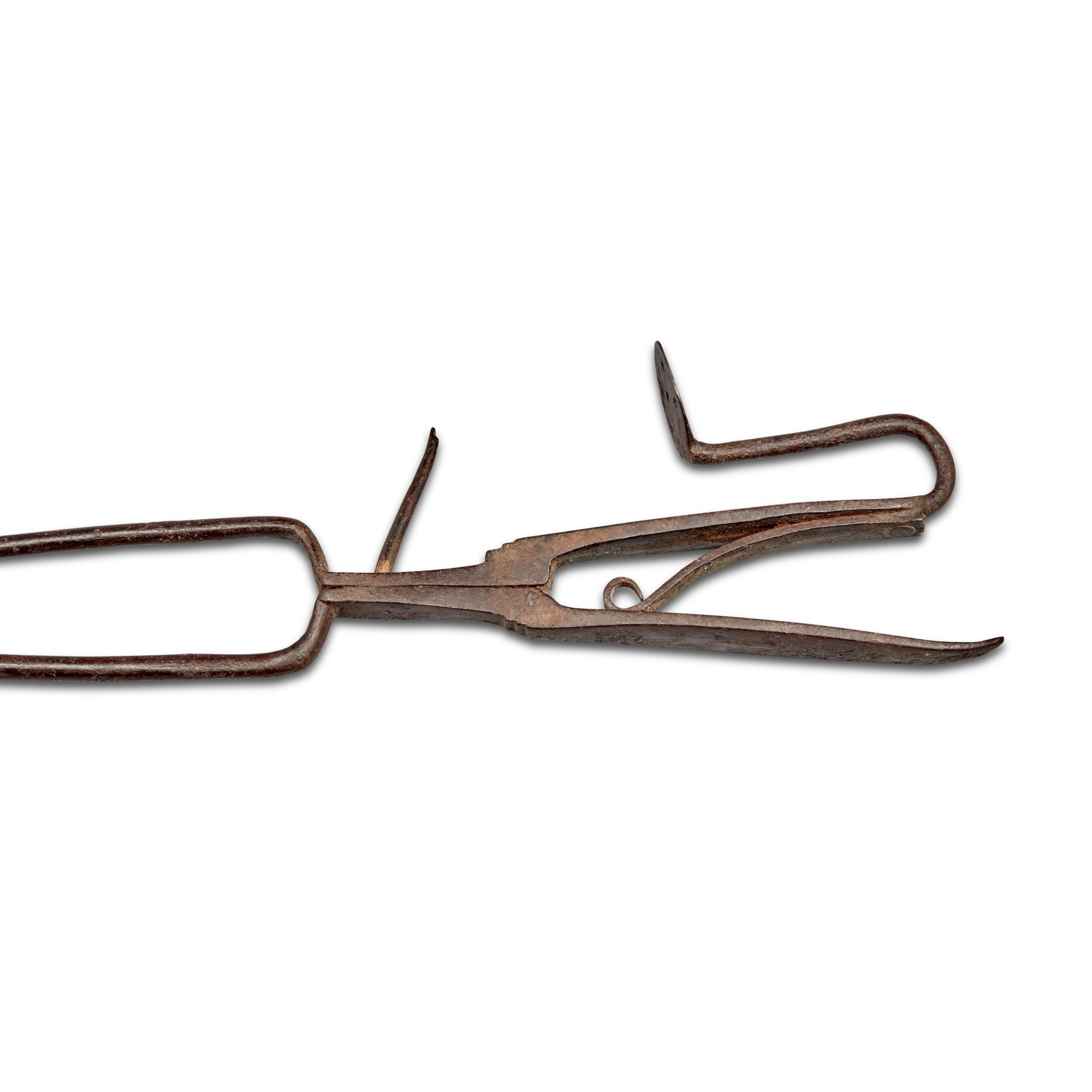 Two Fine and Rare Wrought-Iron Pipe Tongs, Southeastern Pennsylvania ...