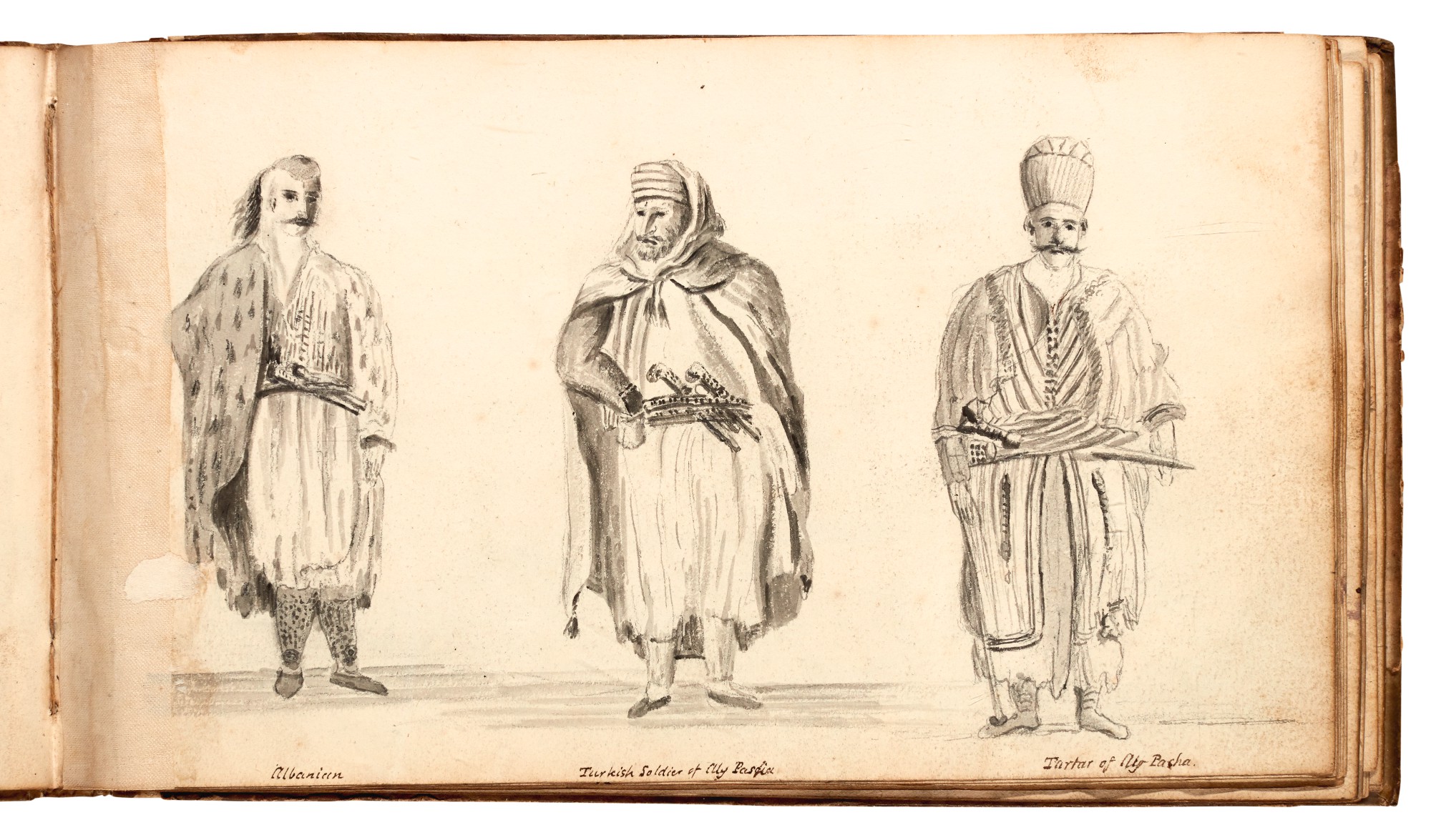 Holland. Album of 35 original sketches of Turkey and Greece, 1812 ...
