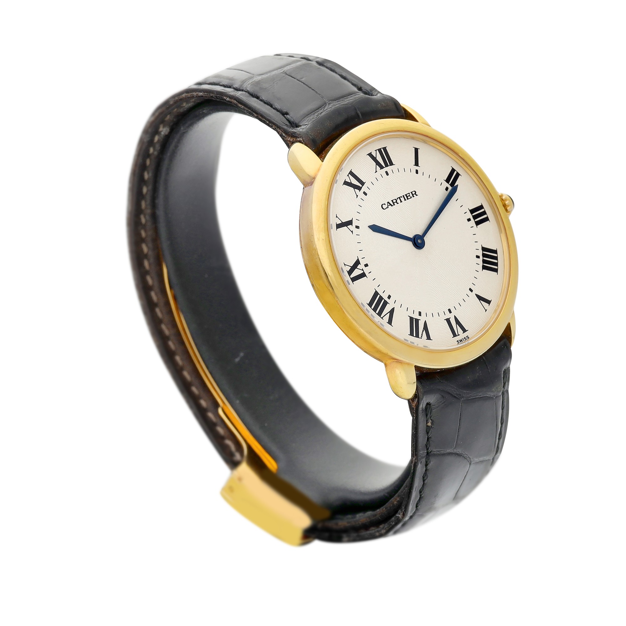 Ronde Louis Cartier, Reference 0900 1 | A yellow gold wristwatch, Circa ...