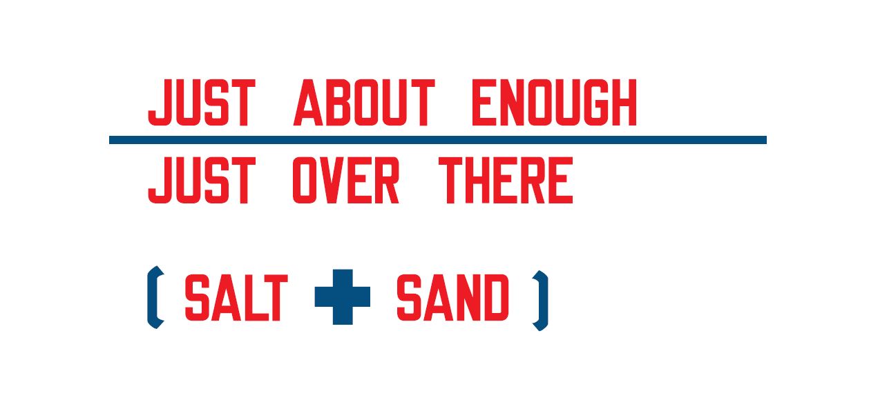 Just About Enough | Just Over There (Salt + Sand) | Contemporary Curated | 2023 | Sotheby's