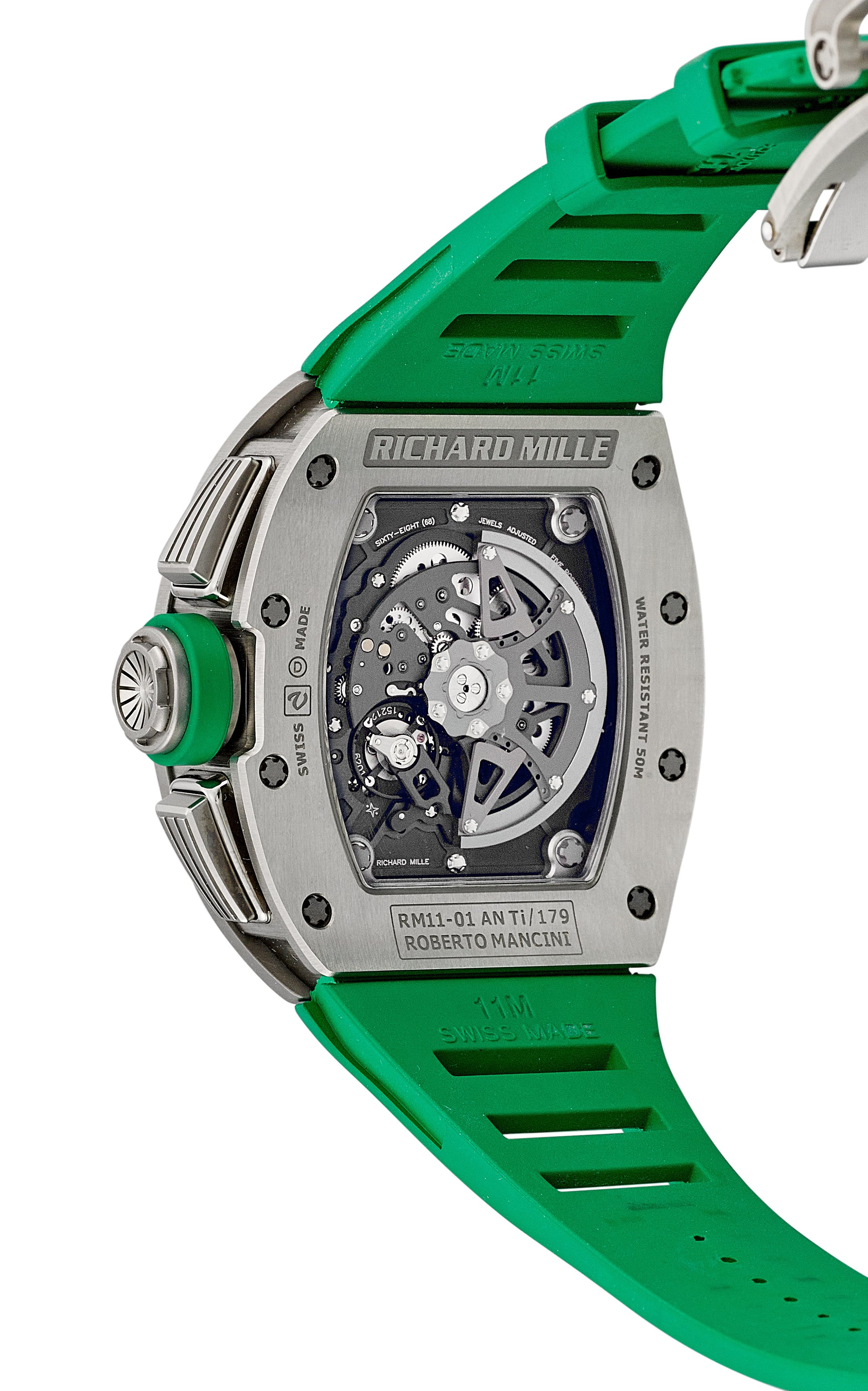 Reference RM11-01 "Roberto Mancini" | A titanium semi-skeletonised ...