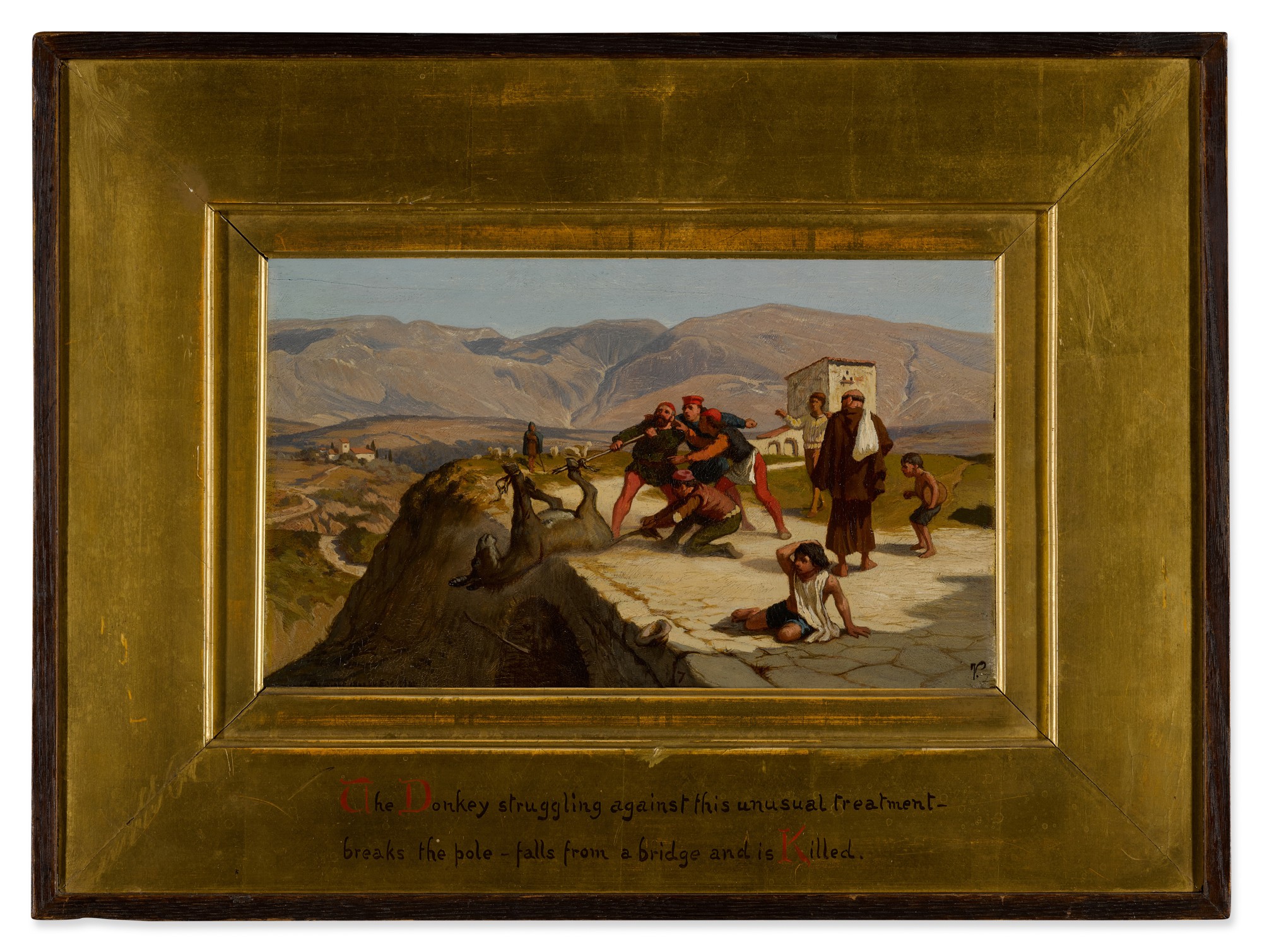 The Fable of the Miller, His Son and the Donkey: a Set of Nine ...