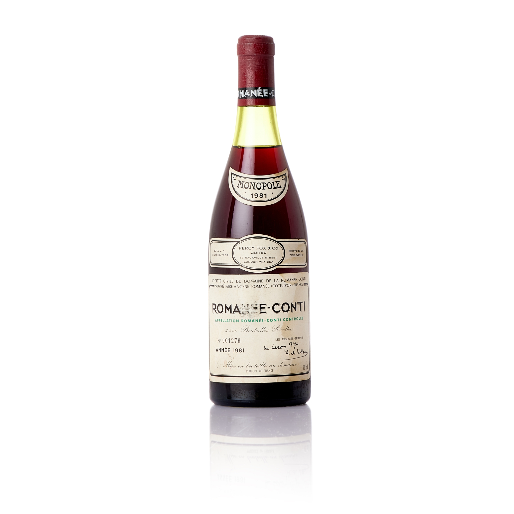 Romanée Conti 1981 Domaine de la Romanée-Conti (1 BT) | Finest and ...