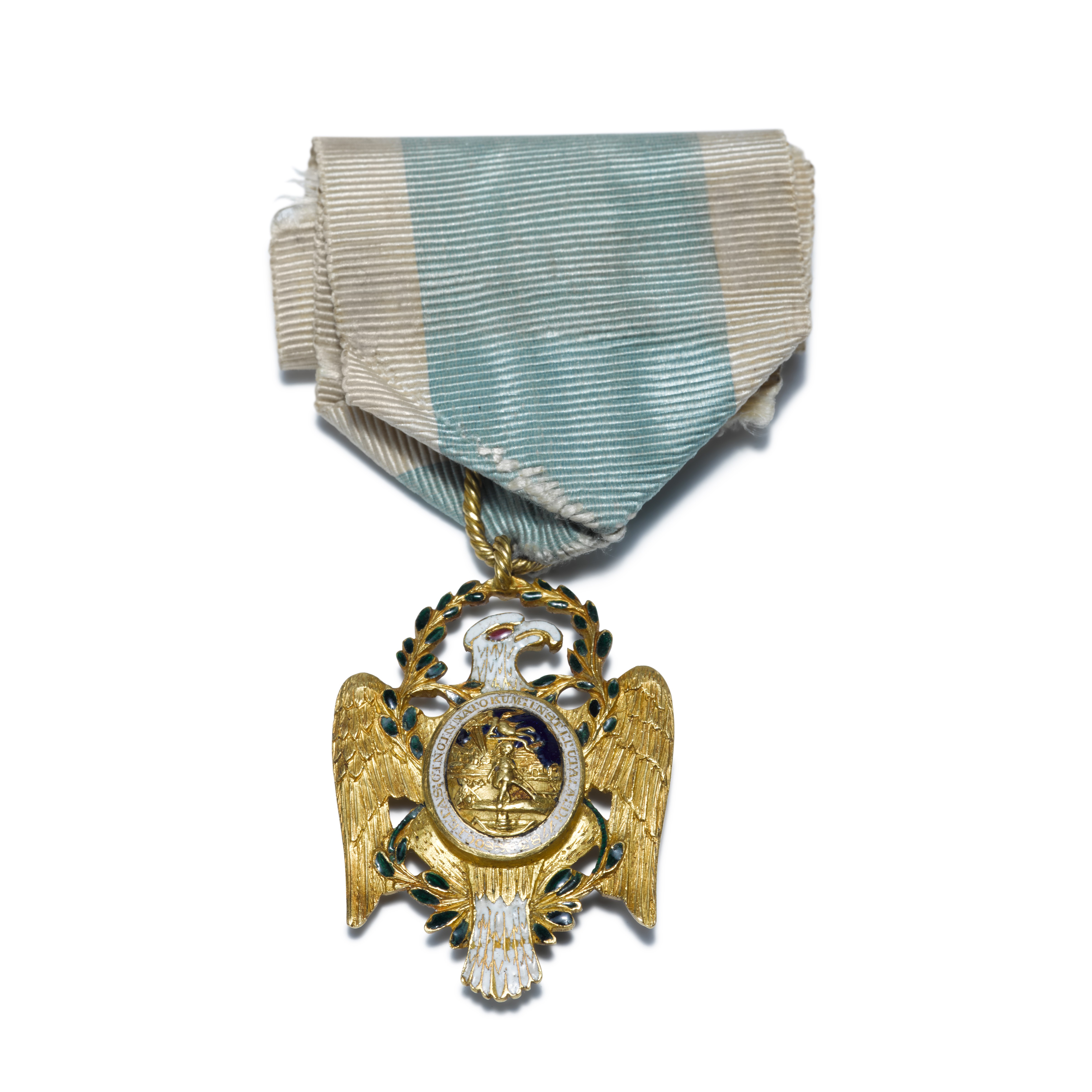 The Order of the Cincinnati: A rare American enameled gold Eagle ...