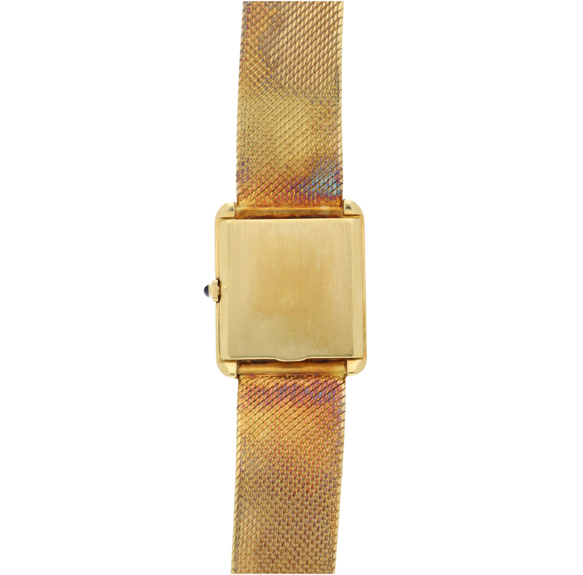 A YELLOW GOLD RECTANGULAR BRACELET WATCH, CIRCA 1990 | Watches | 2020 ...