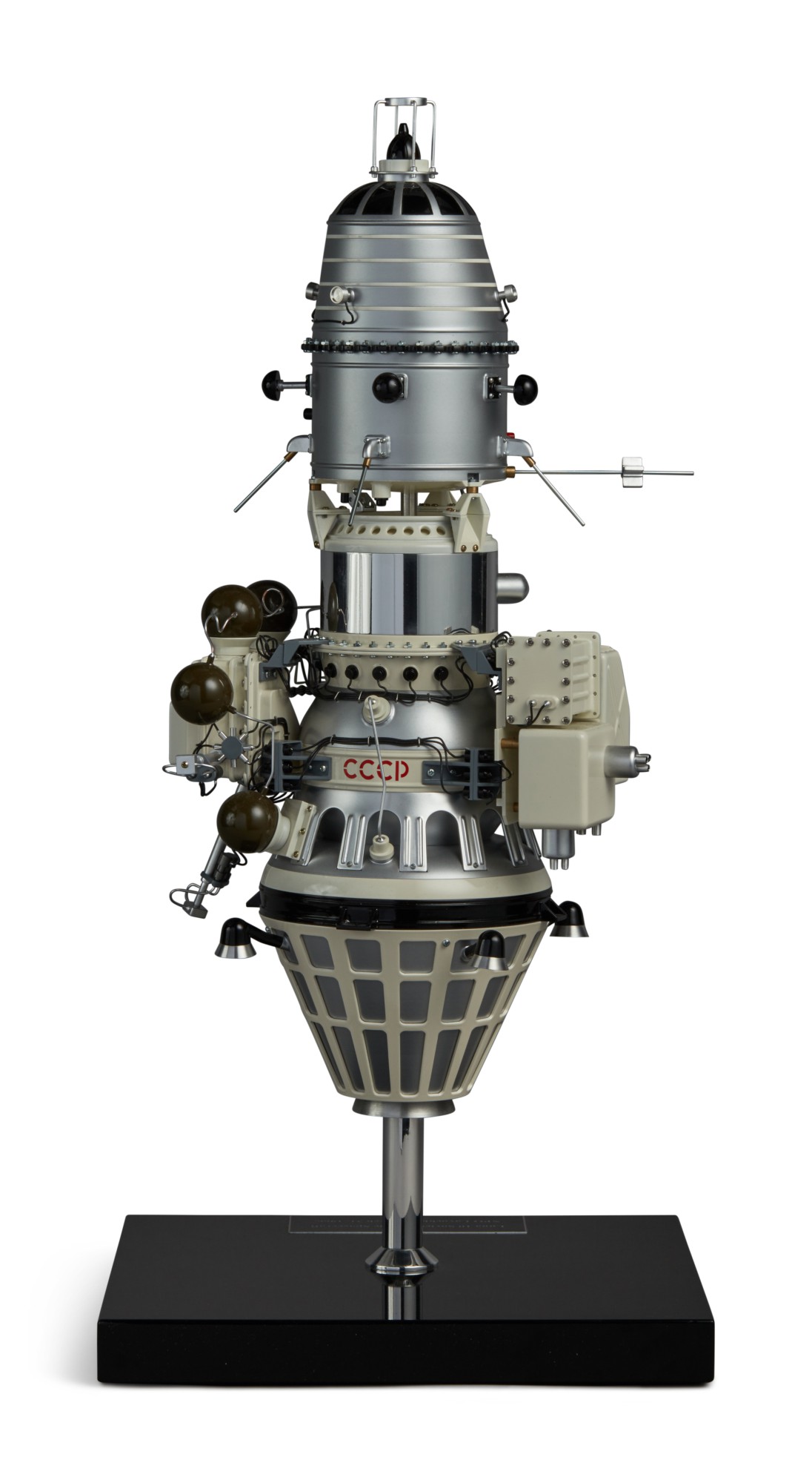 Luna 10 Soviet robotic lunar station spacecraft model | Space ...