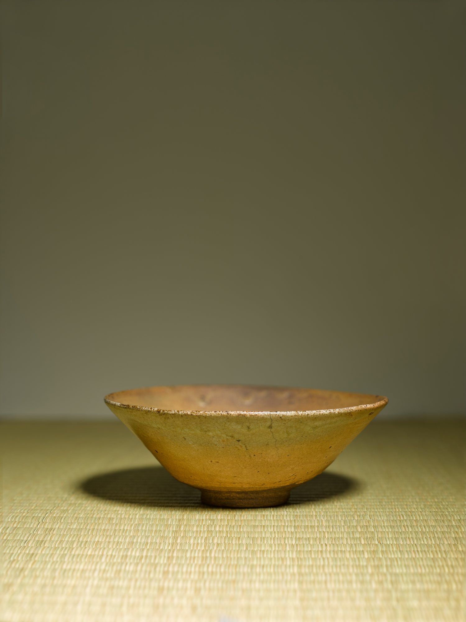 A Choson chawan [tea bowl] in Karatsu style | Choson dynasty, 16th century | Japanese Works of ...