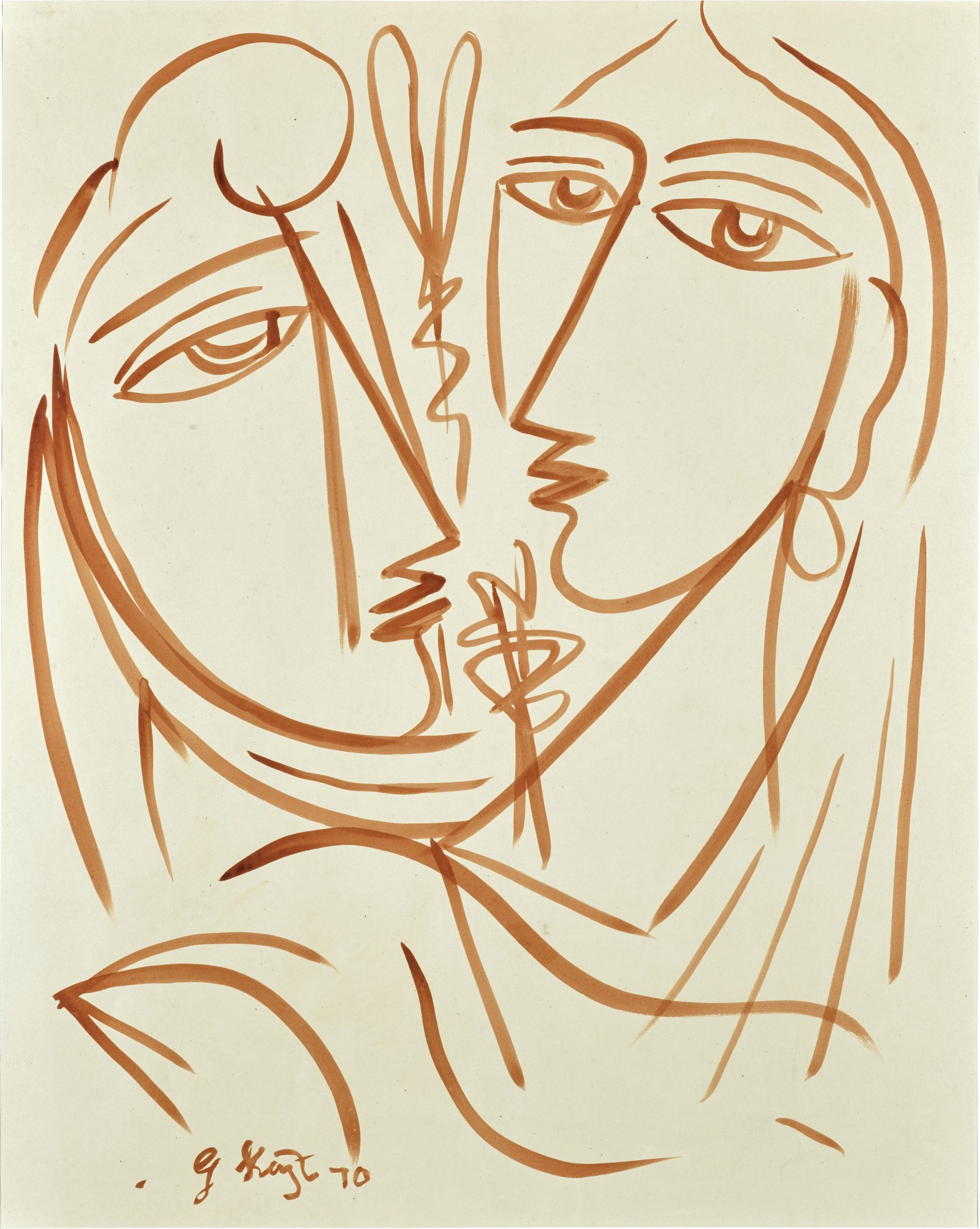 GEORGE KEYT | UNTITLED | Modern and Contemporary South Asian Art | 2020 ...
