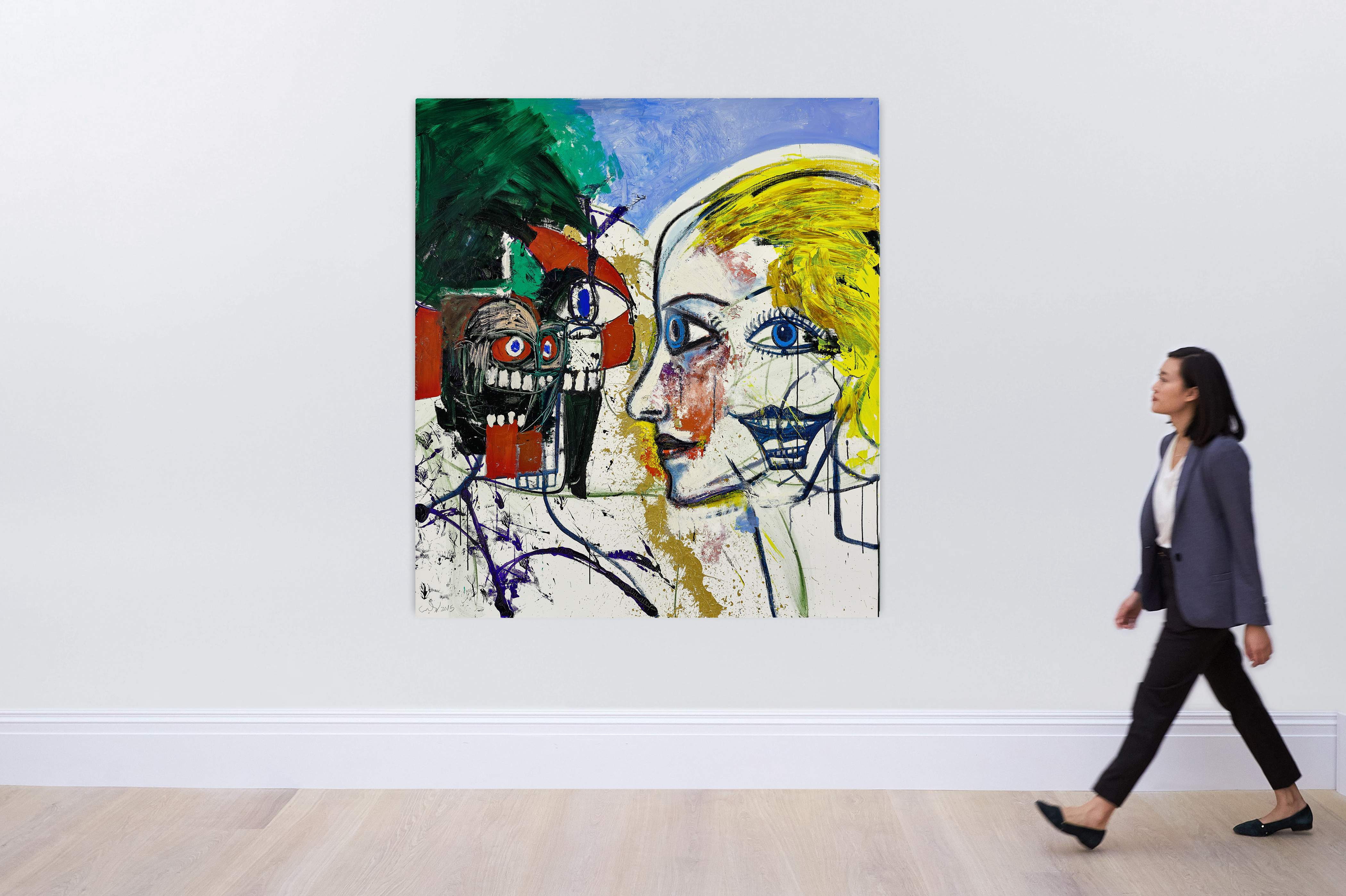 George Condo 喬治・康多 | Untitled (Artist and Muse) 無題（藝術家與繆斯 ...