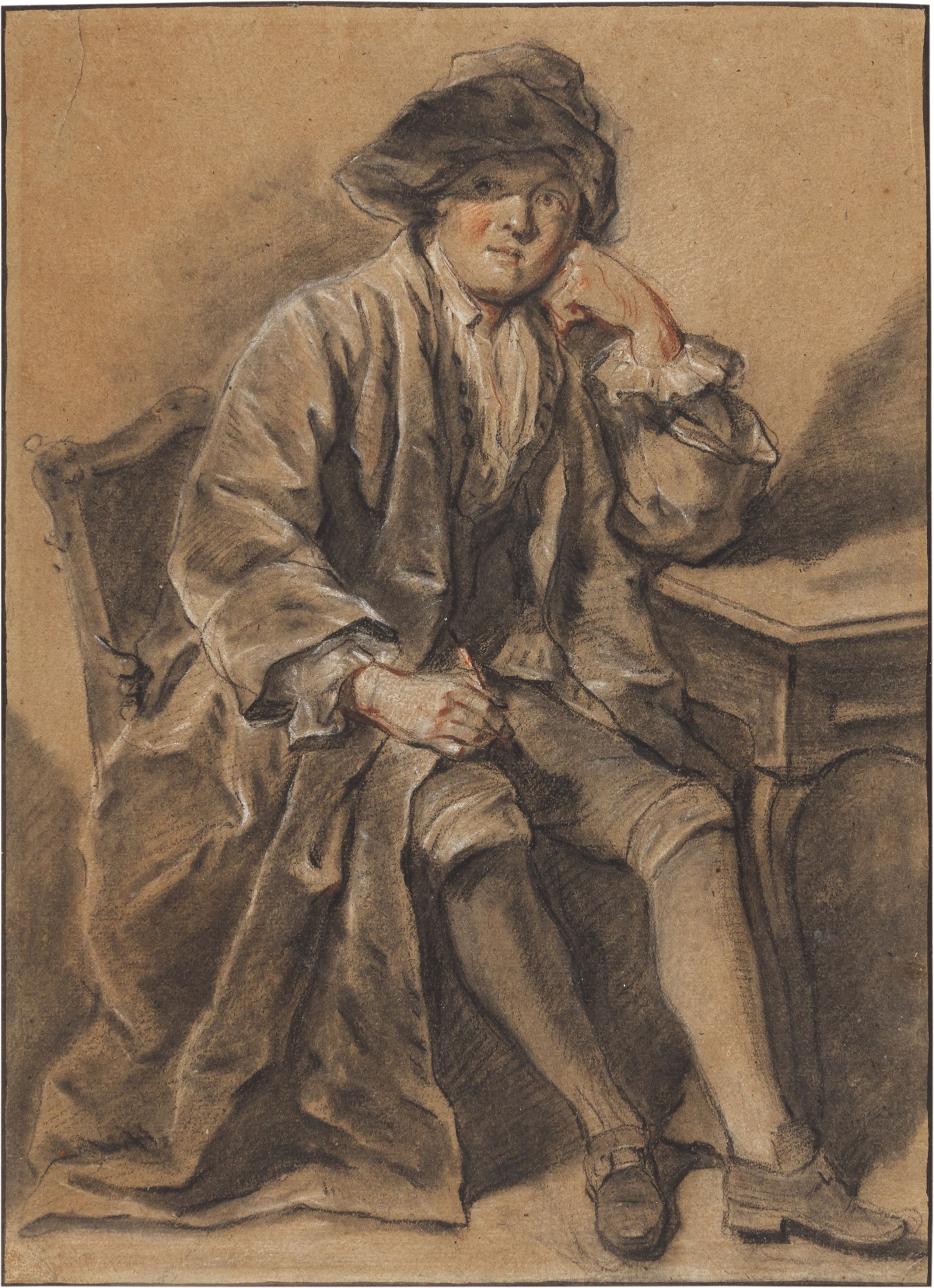Portrait of an artist, possibly a self-portrait | Old Master and ...