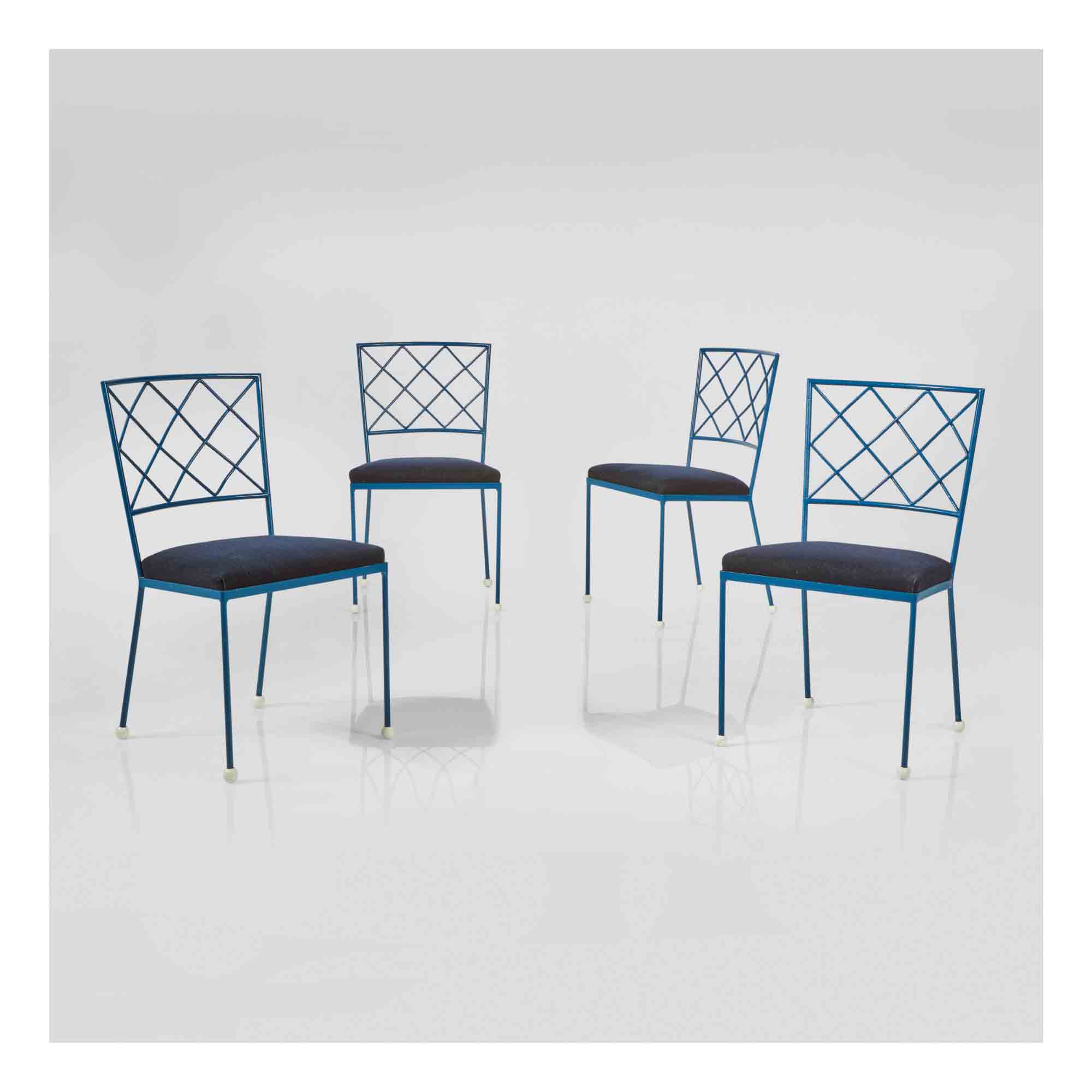 Set of Four "Croisillon" Side Chairs | Important Design | 2020 | Sotheby's