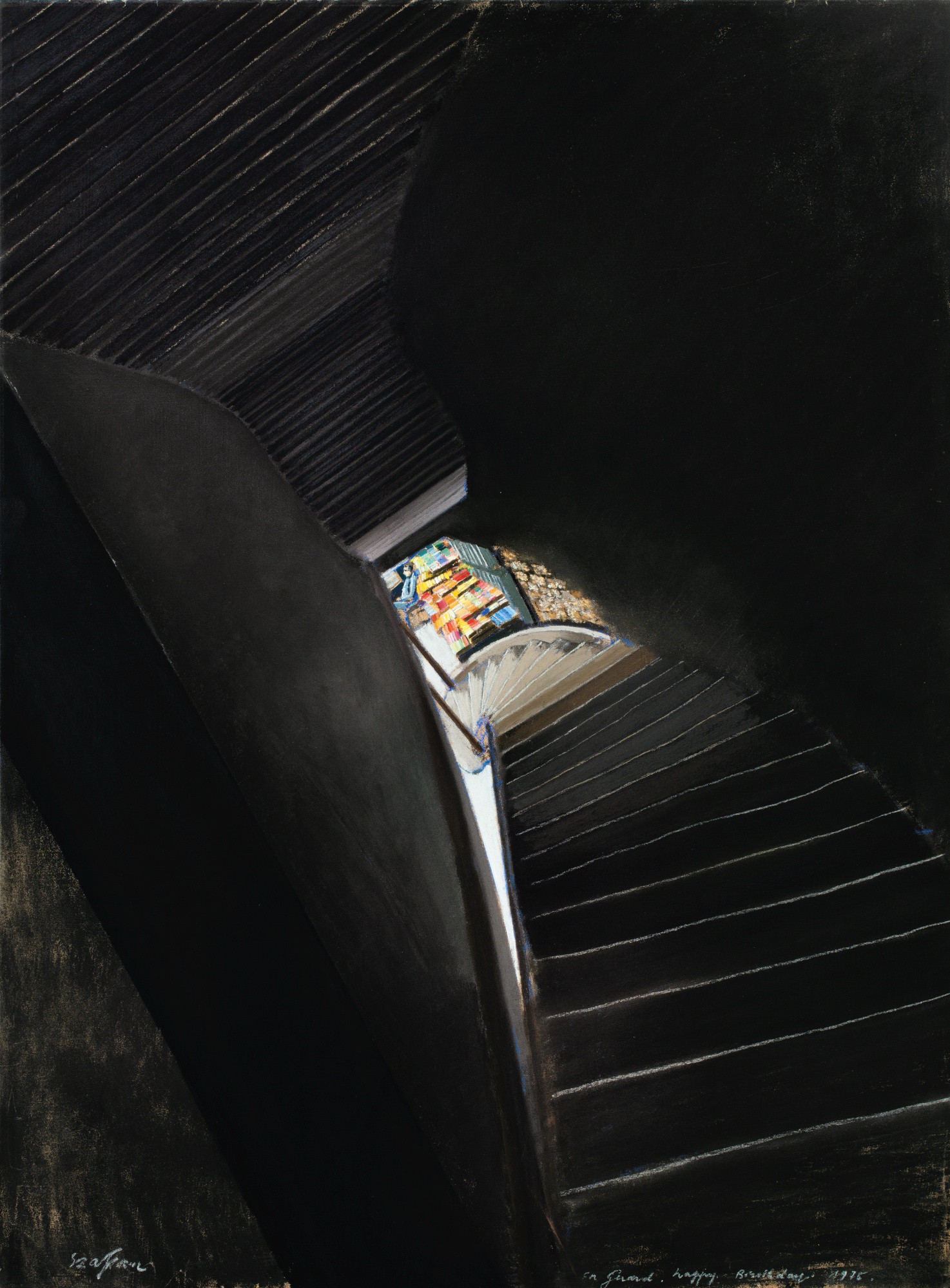 SAM SZAFRAN | L'ESCALIER DE L'IMPRIMERIE BELLINI | Art Contemporain ...