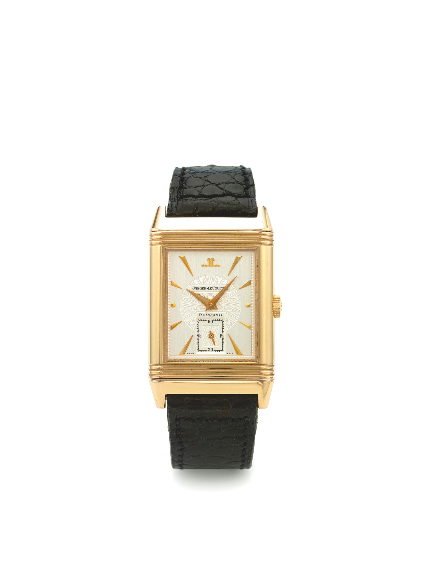 JAEGER-LECOULTRE | REF 270.2.62 REVERSO, A PINK GOLD RECTANGULAR ...