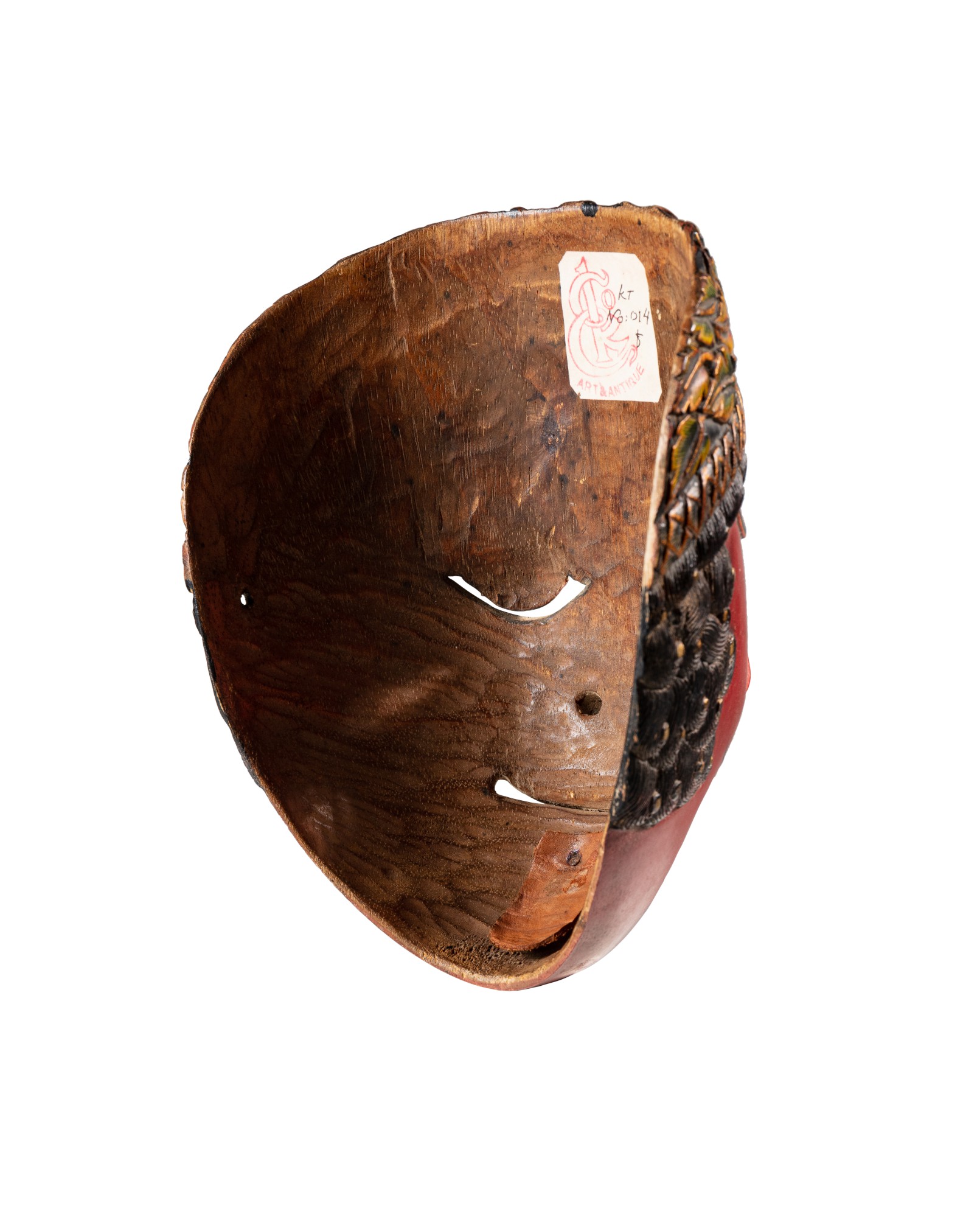 Masque topeng représentant Kelana, Yogyakarta, Java, Indonésie | Topeng ...