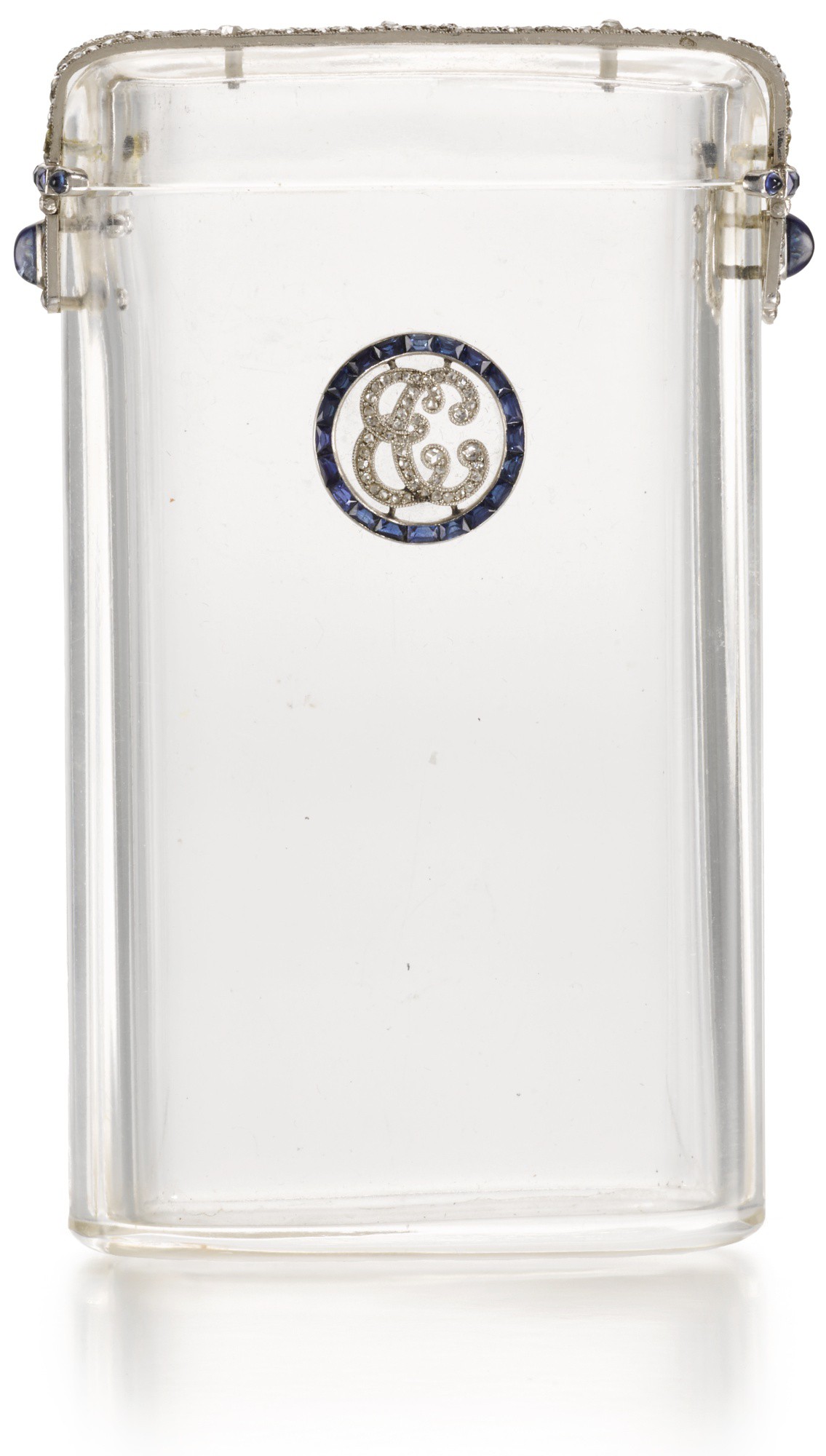 A JEWELLED ROCK-CRYSTAL CIGARETTE CASE, FRENCH, PROBABLY 1925, | The ...