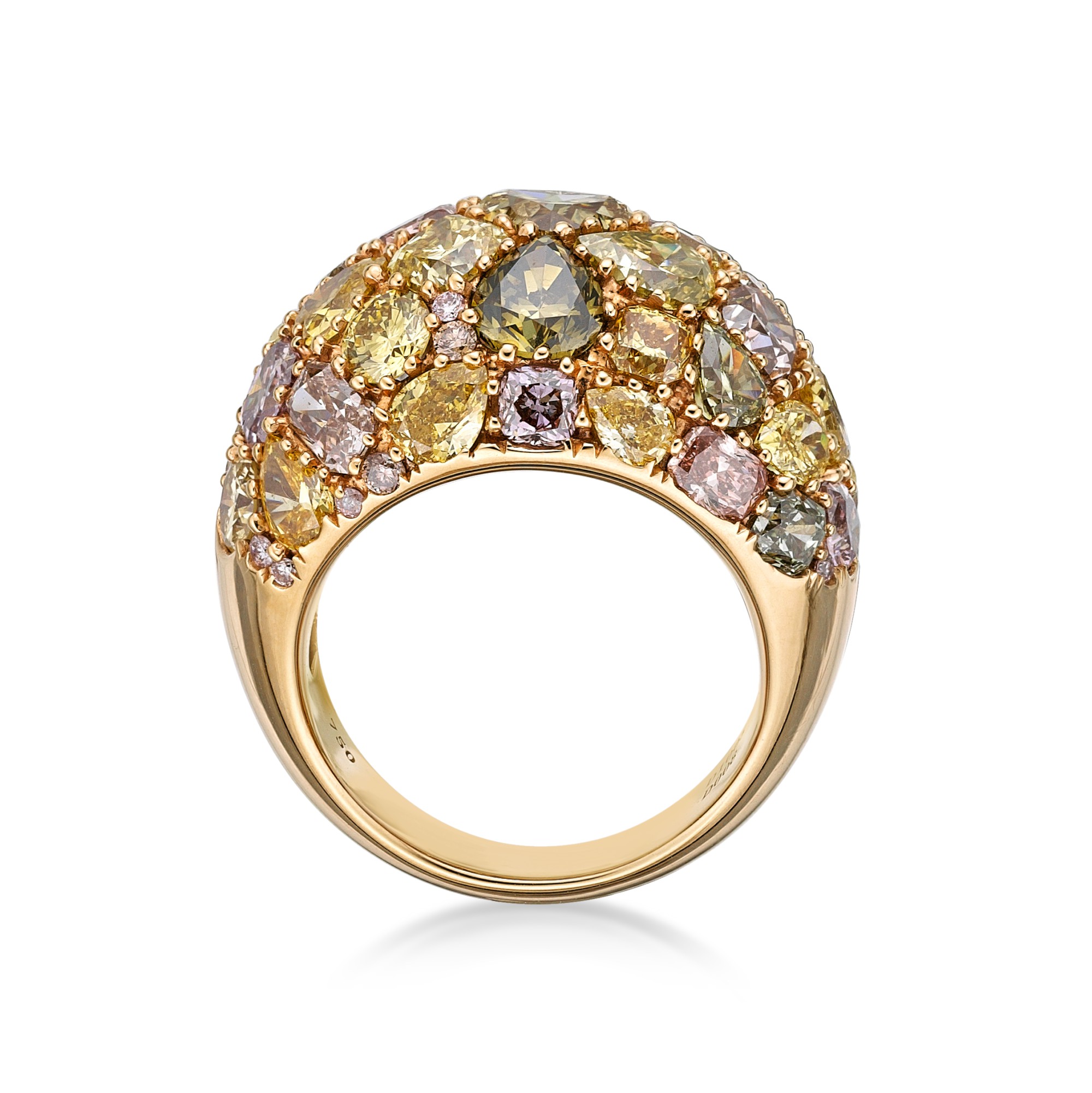 Colored Diamond and Diamond Ring | Spring Fling: No Reserve Jewels ...