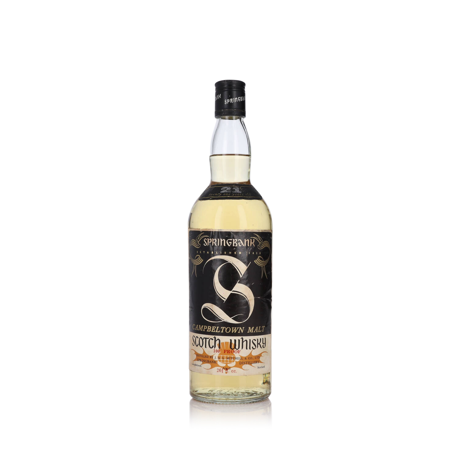 Springbank 21 Year Old 100 Proof (1 BT 26 2/3 Fl.Oz) | Whisky & Whiskey ...