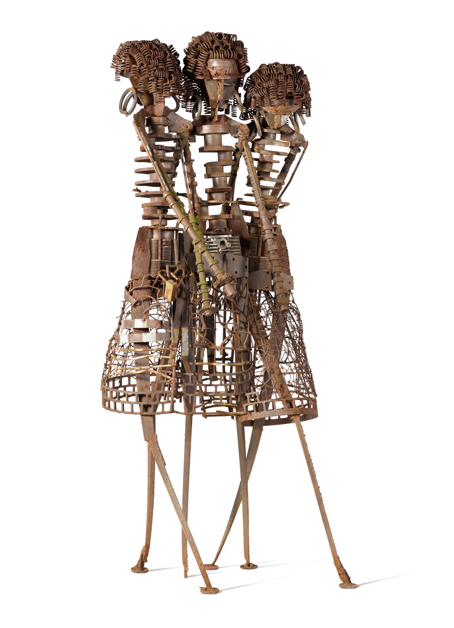 OLU AMODA | TROIS JEUNES FILLES | Modern & Contemporary African Art ...