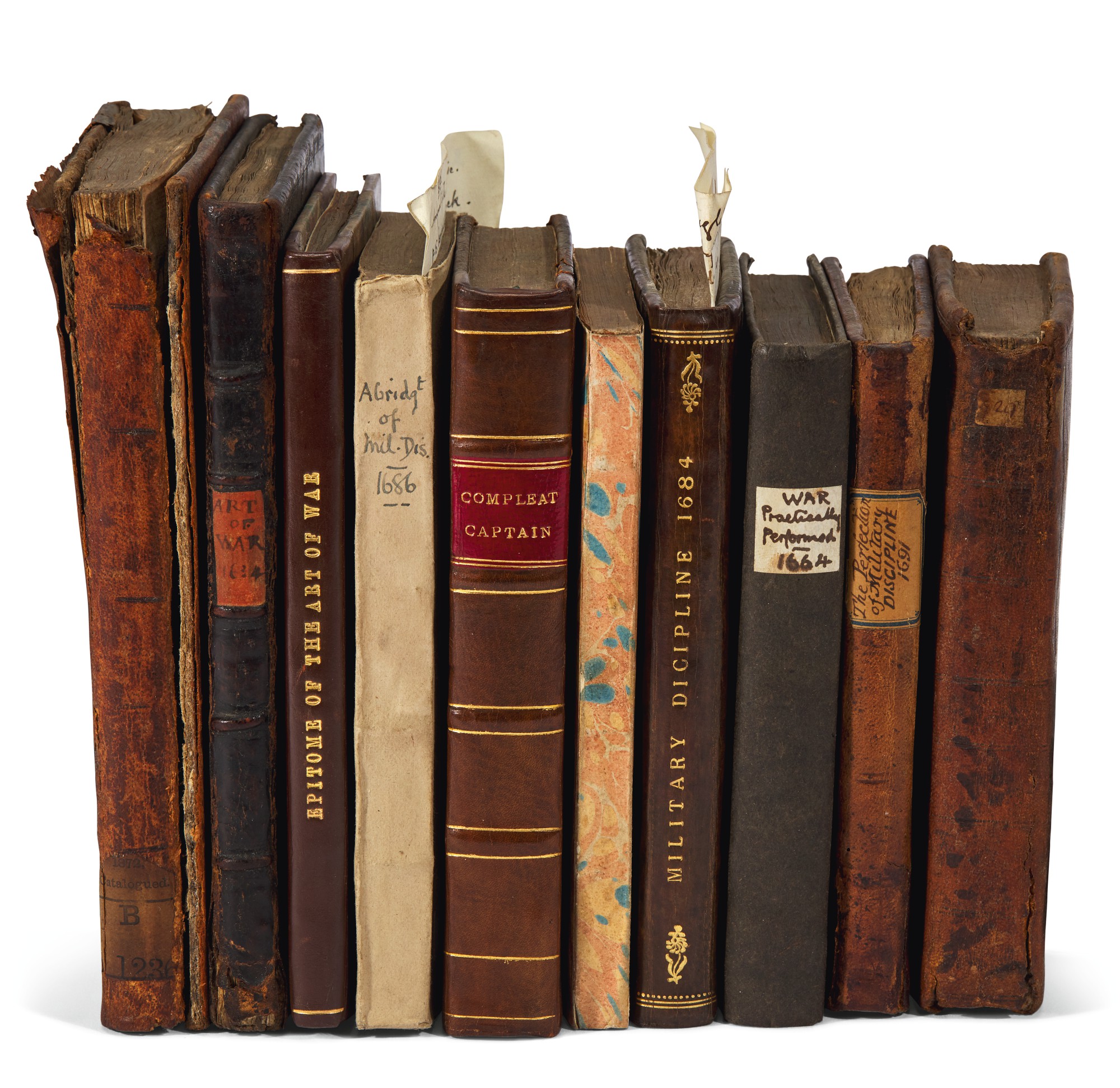 Military tactics and training, 10 volumes in English, 1664-1694 | The ...