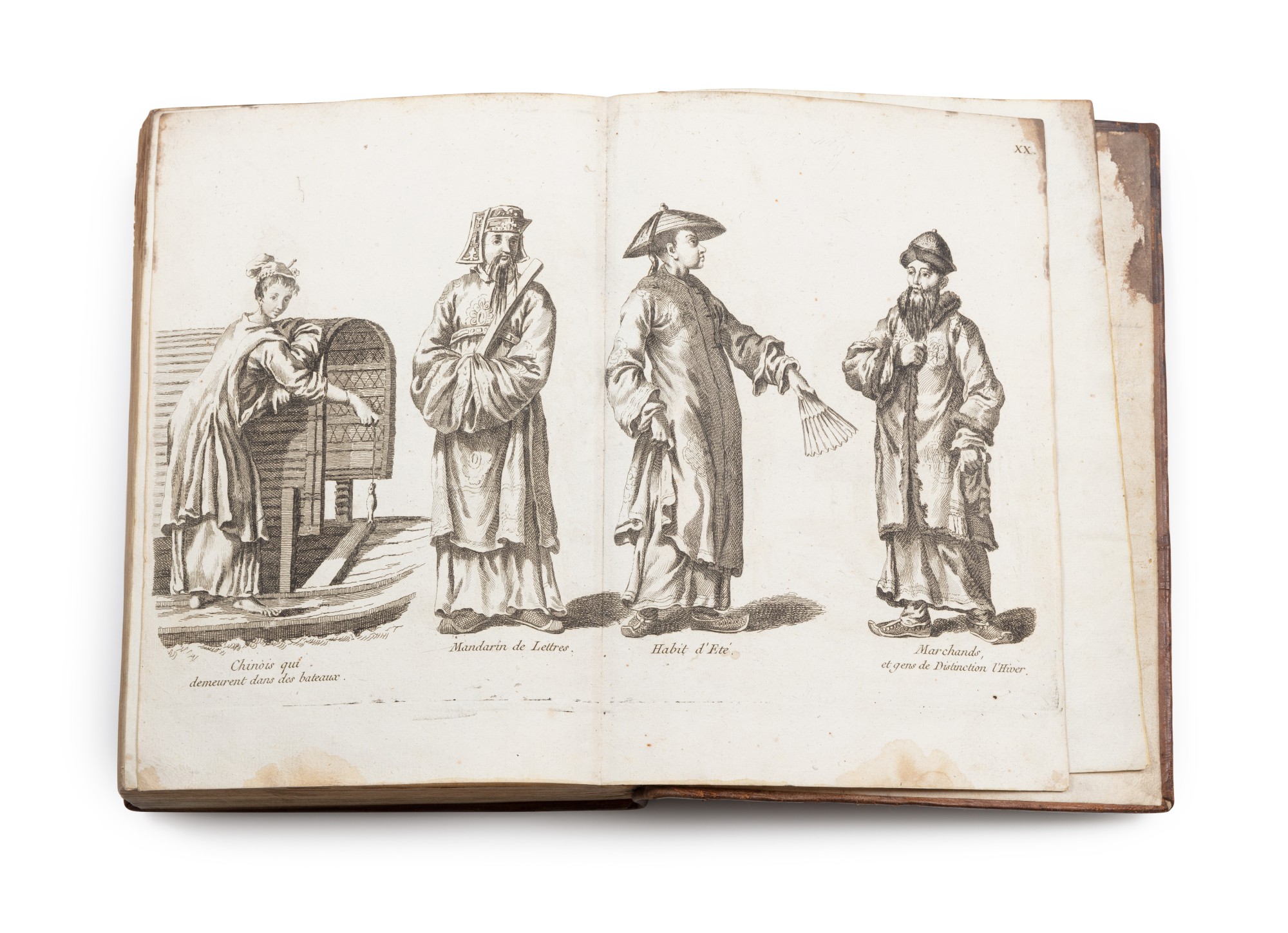[Jardins anglo-chinois]. Paris, [1775-1788]. 4 vol. in-4. E.O. de ce ...