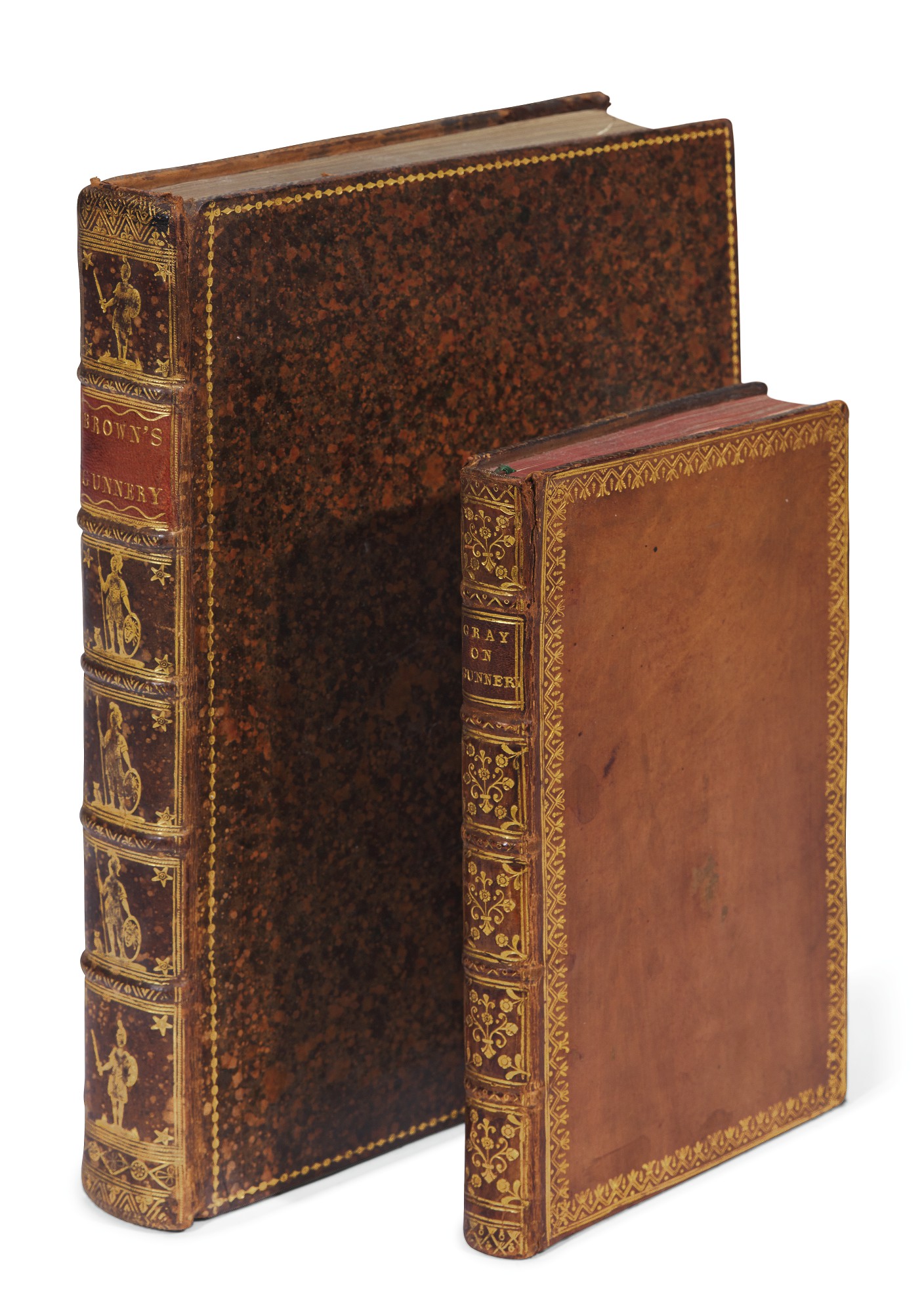 Gunnery, 2 works by Euler and Gray, in good contemporary bindings | The ...