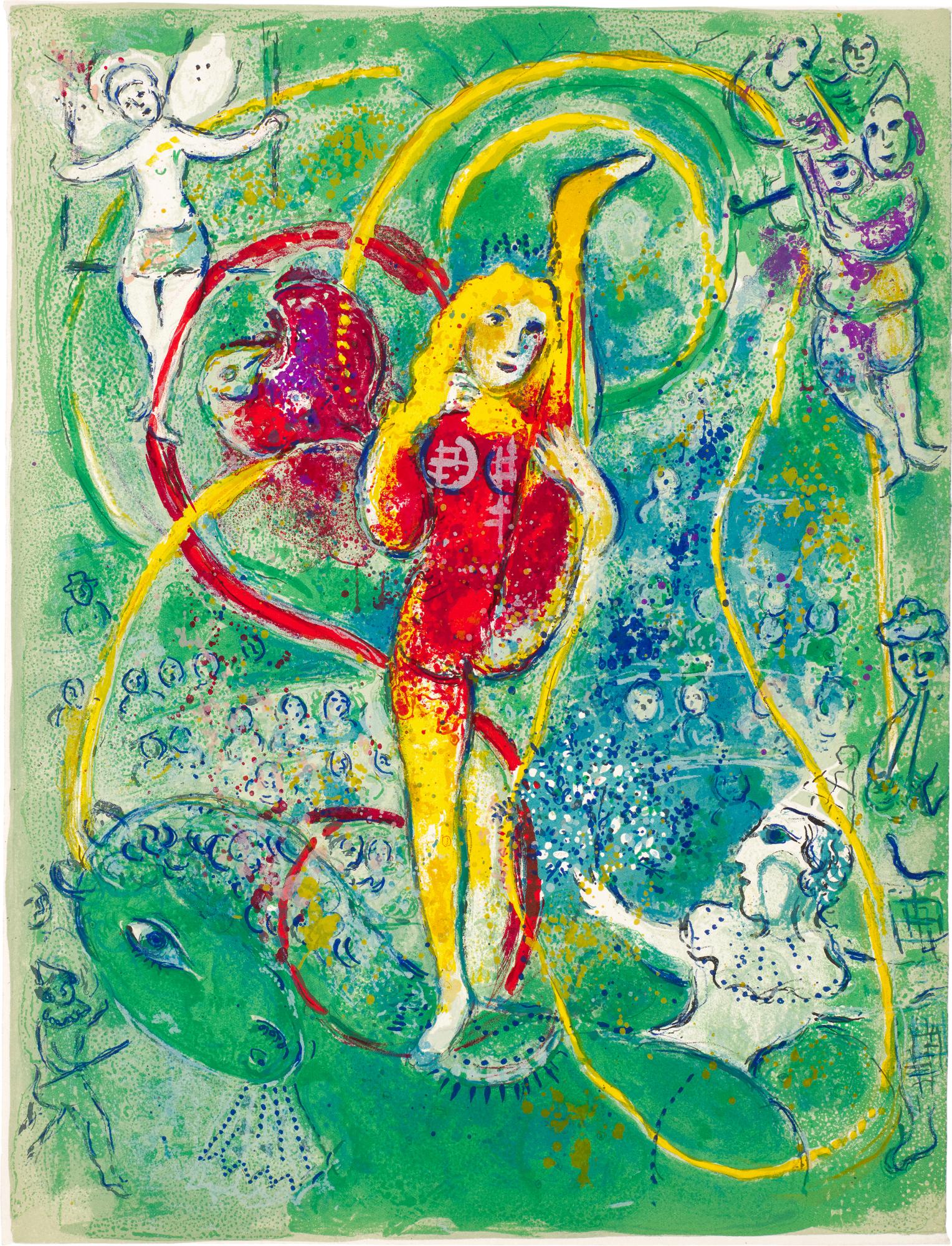 MARC CHAGALL | LE CIRQUE: ONE PLATE (M. 492; C. BKS. 68) | Marc Chagall ...