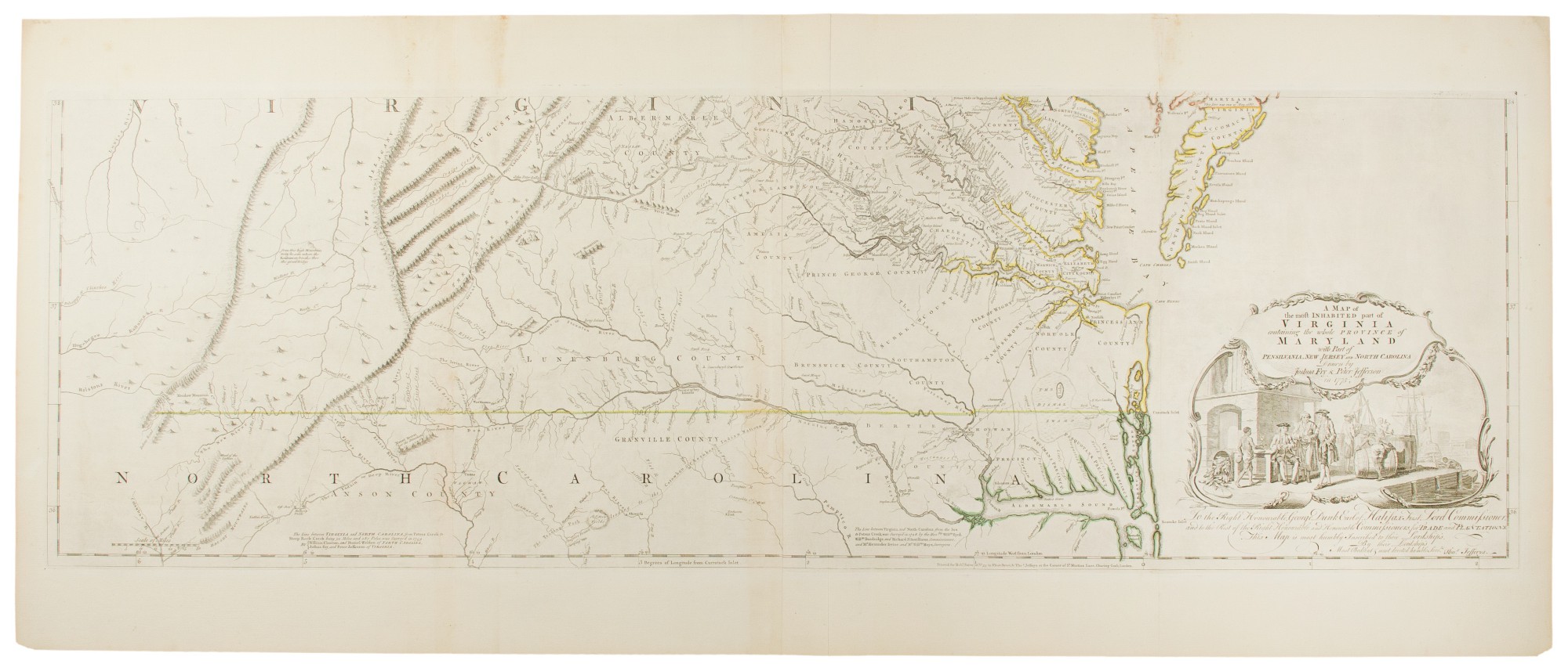 Fry, Joshua, and Peter Jefferson | A landmark in the mapping of ...