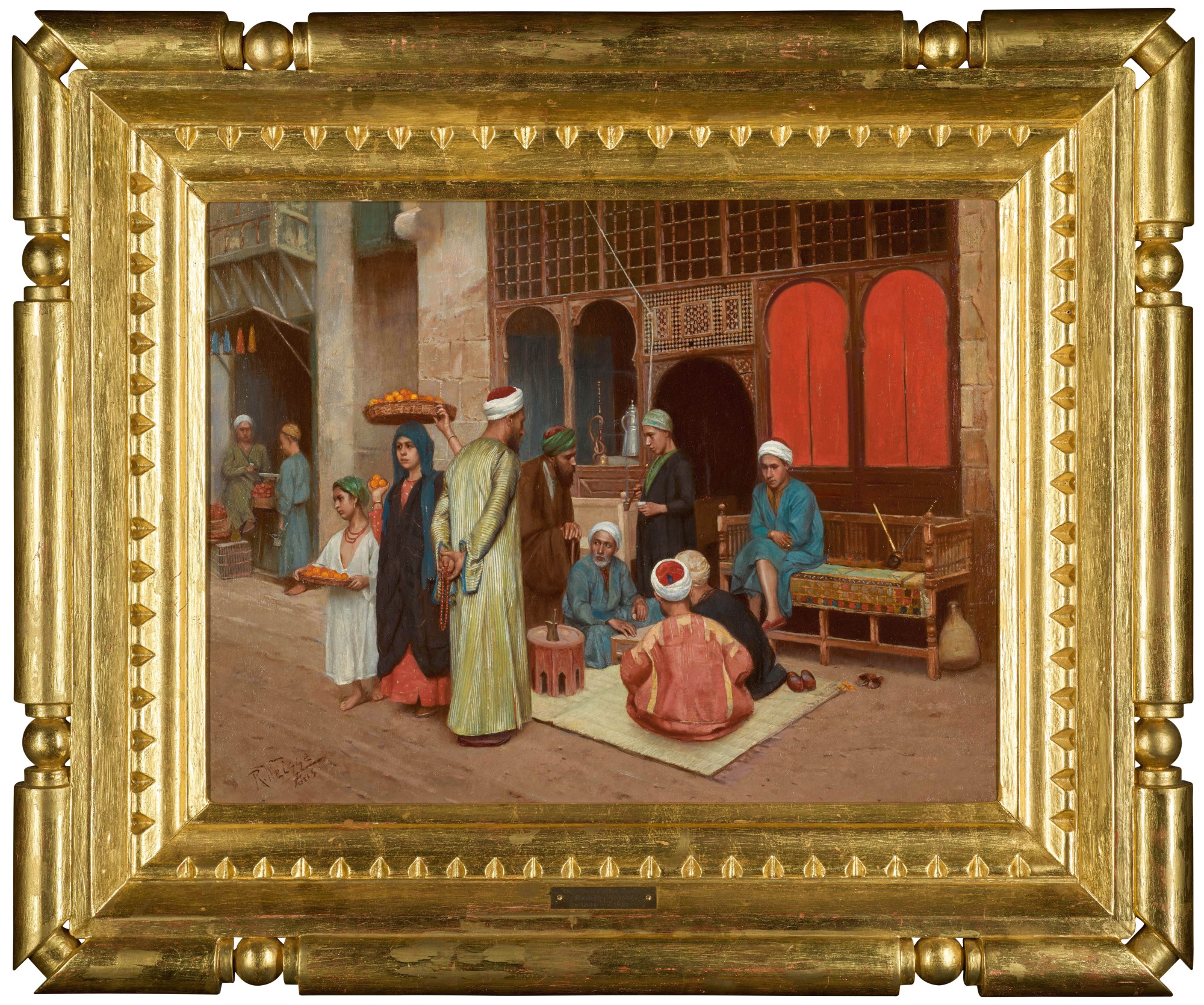 Outside a Coffee House | The Orientalist Sale including Works from the ...