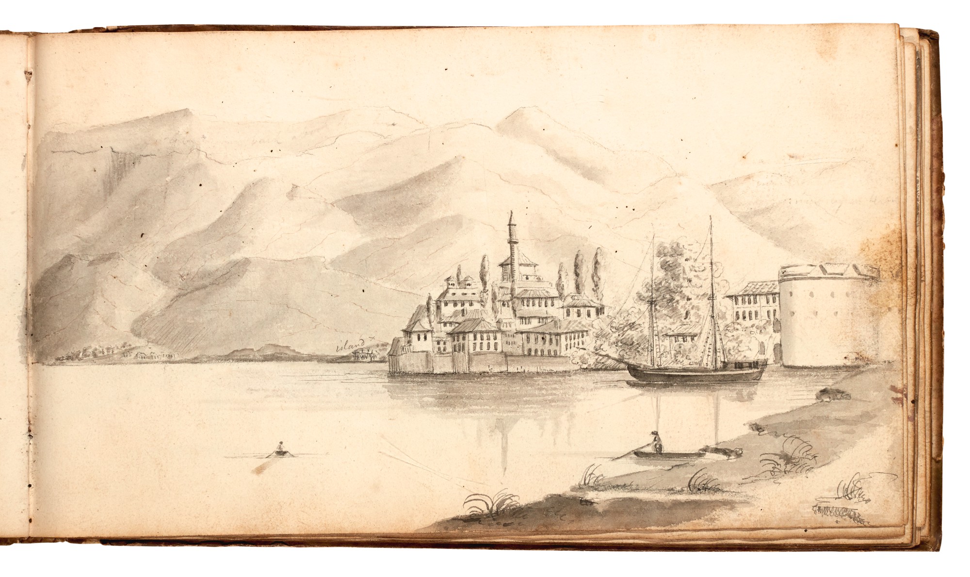 Holland. Album of 35 original sketches of Turkey and Greece, 1812 ...