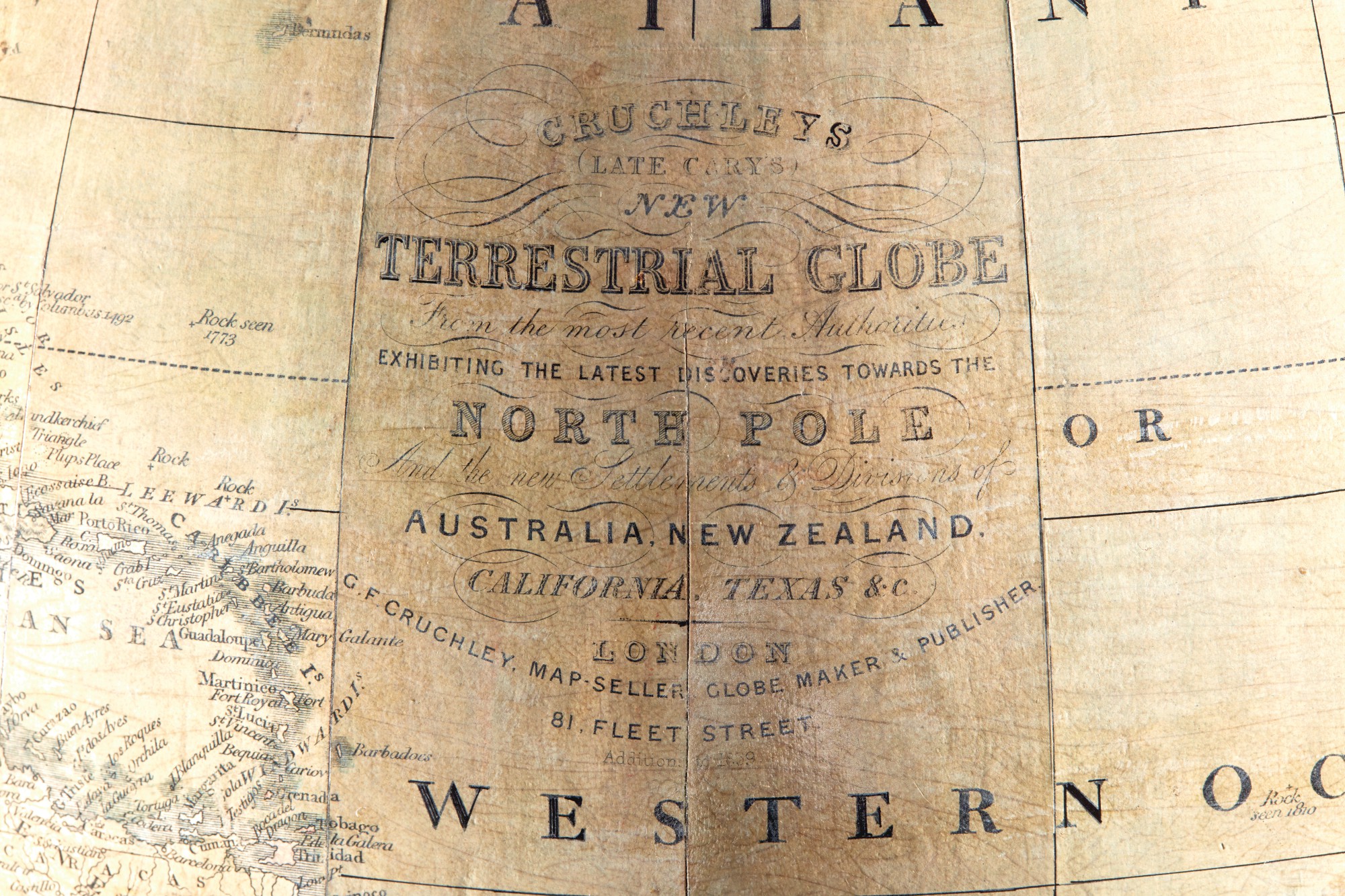 A Pair of Early Victorian Eighteen-Inch Terrestrial and Celestial ...