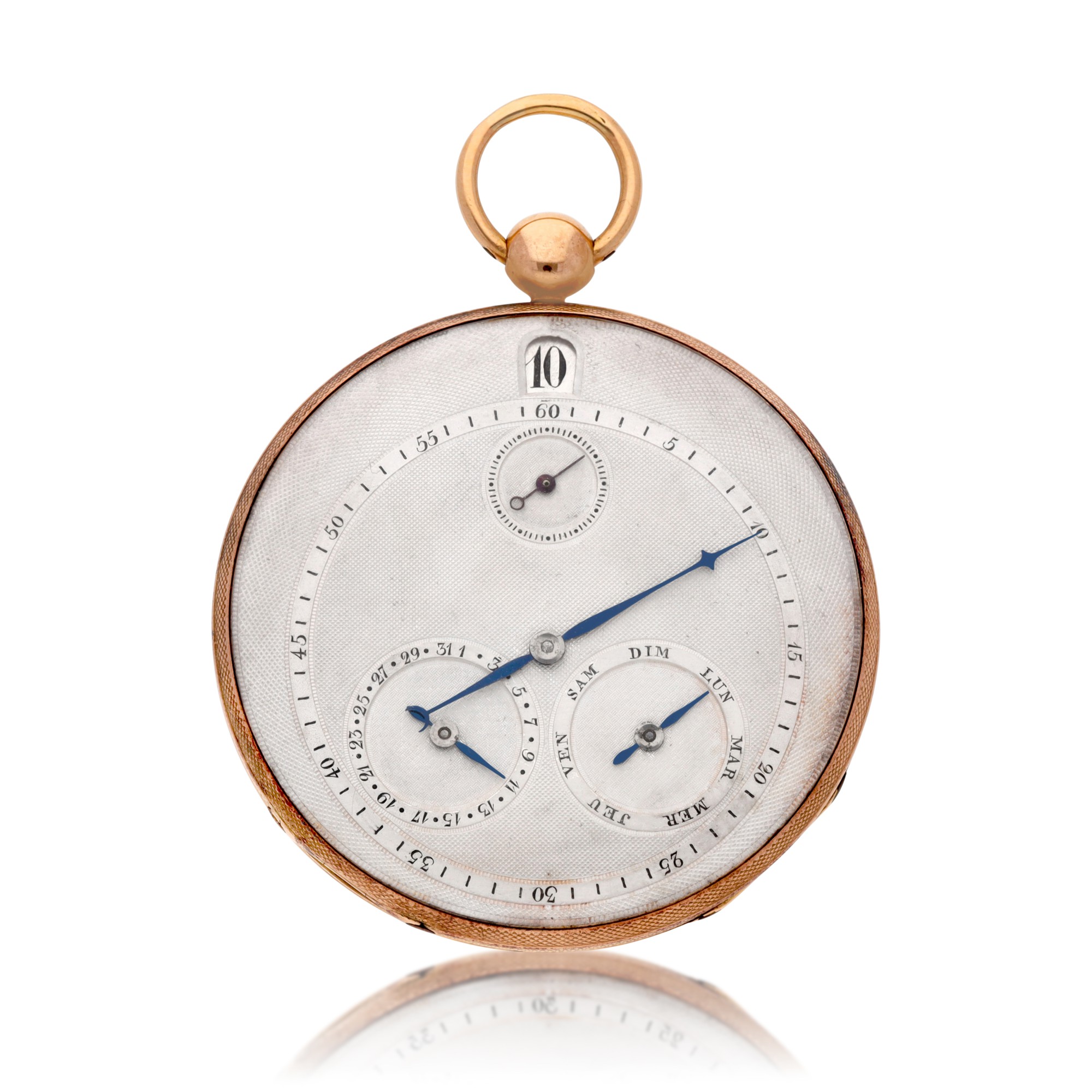 A GOLD JUMP HOUR CALENDAR WATCH CIRCA 1820, NO. 1098 | Fine Watches ...