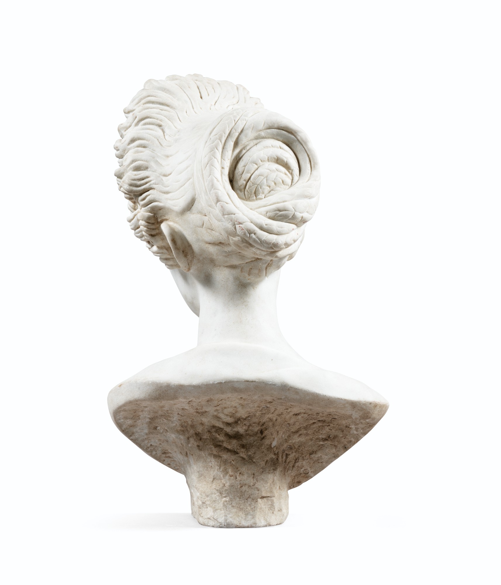 Portrait bust of a Flavian woman, called Fonseca | Saint-Calais, un ...
