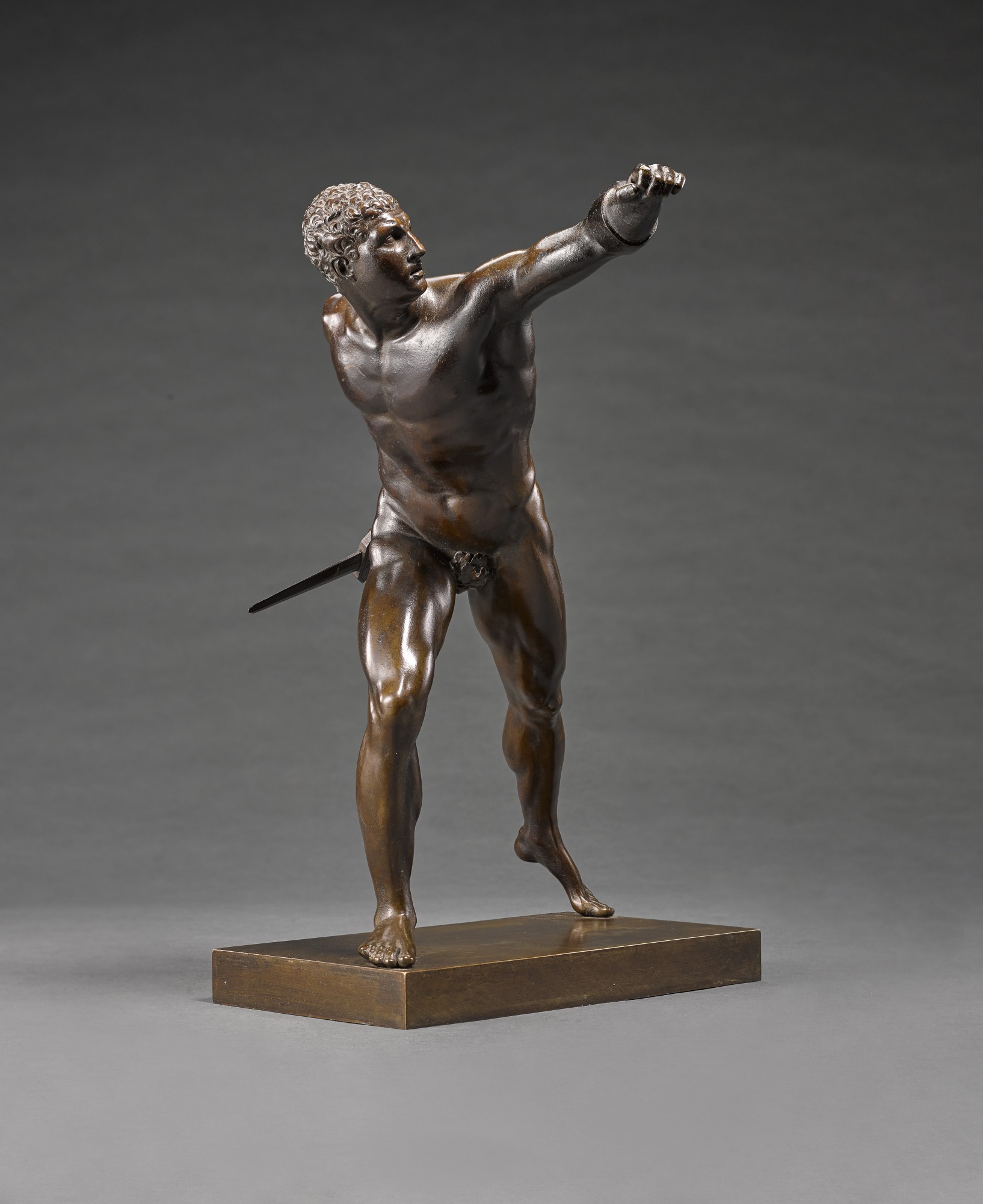 French, circa 1830 | The Borghese Gladiator | Old Master Sculpture ...