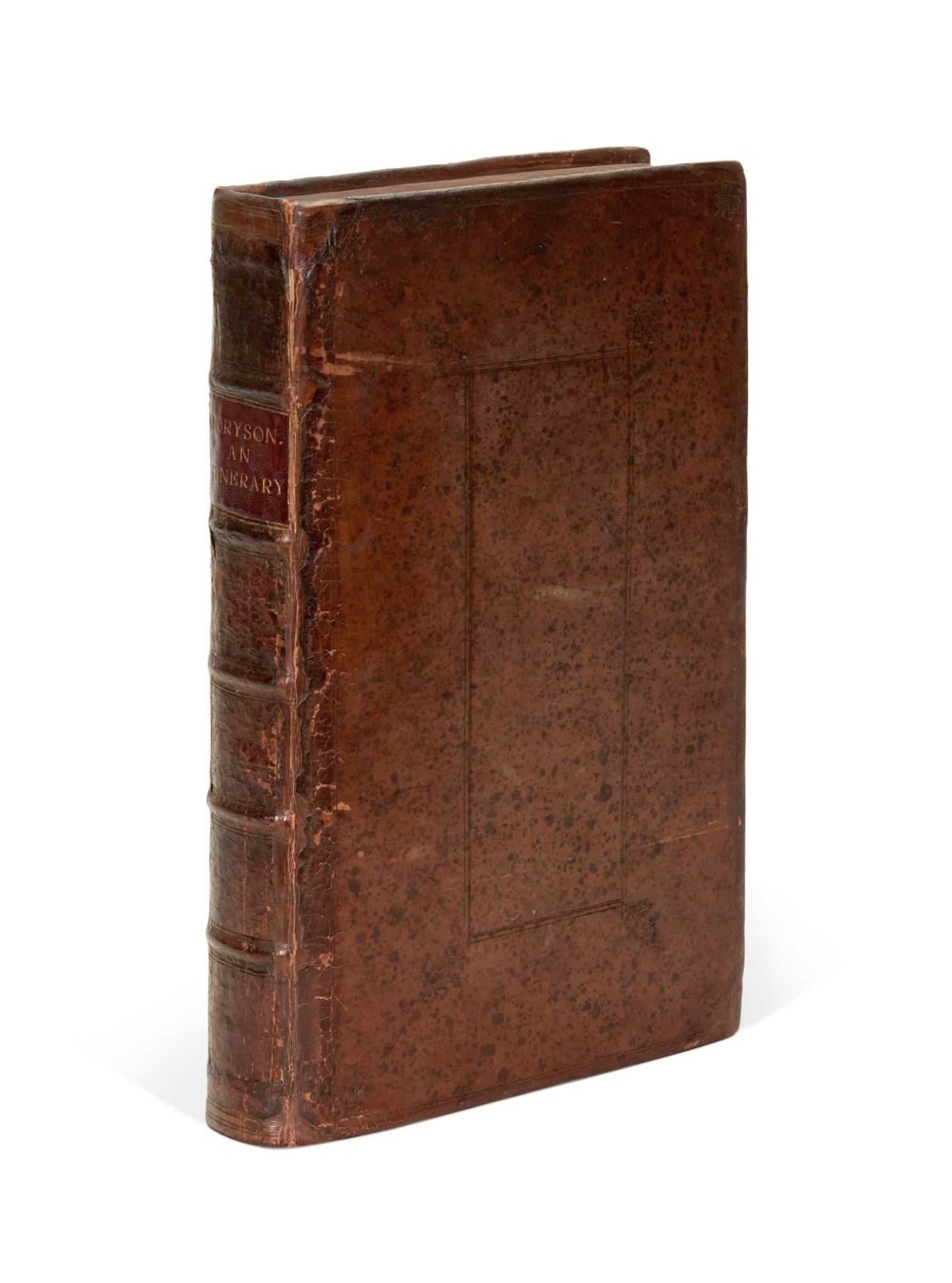 Fynes Moryson | An itinerary. London, 1617, speckled calf | Travel ...