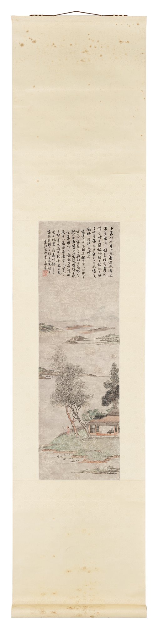 Zhu Lang (Ming Dynasty)朱朗 (明) | Seclusion in Studio beside a River 倚仗觀海 ...