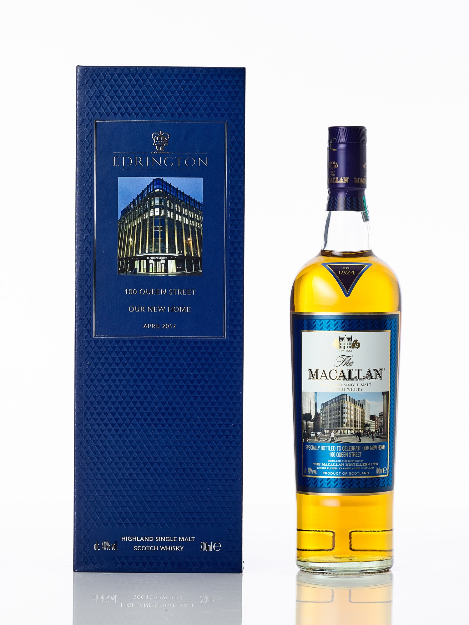 The Macallan "100 Queen Street" 48.4 abv NV (1 BT70) | Distilled | A ...