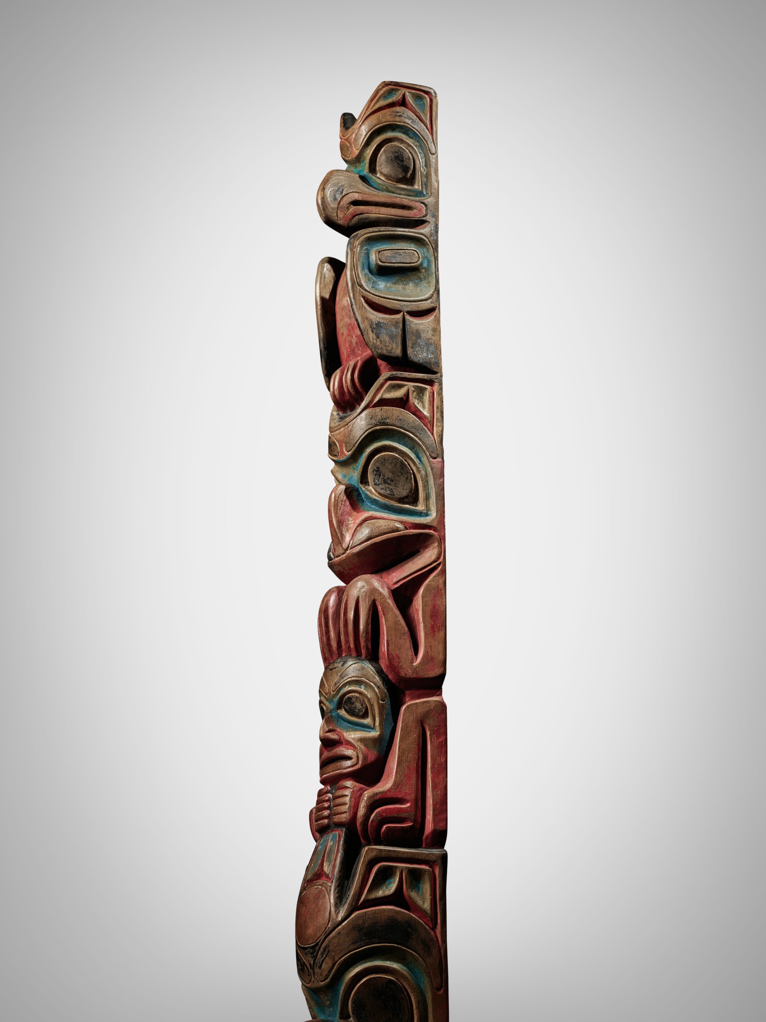 Haida Model Totem Pole | Sculpture from the Collection of Martin and ...