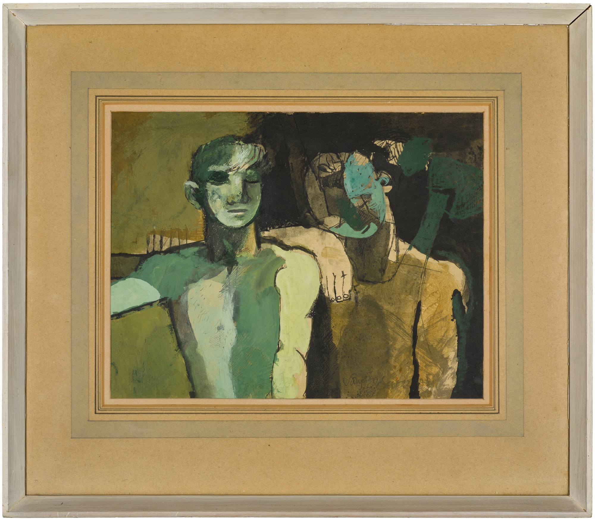 Green Figures | Modern British Art | 2021 | Sotheby's