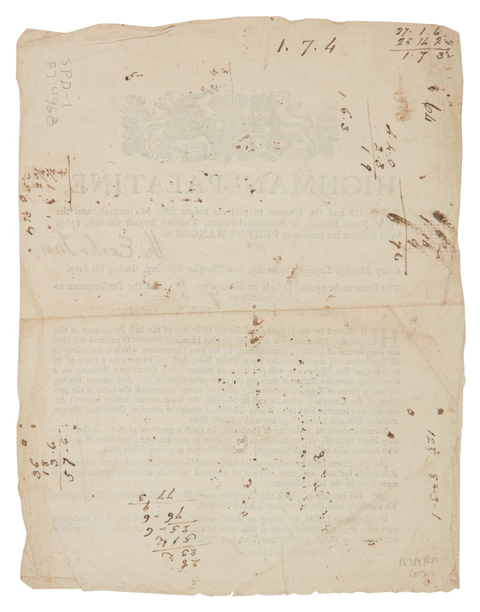 Palatine, Highman | "He is allowed by the Nobility and Gentry to be one ...