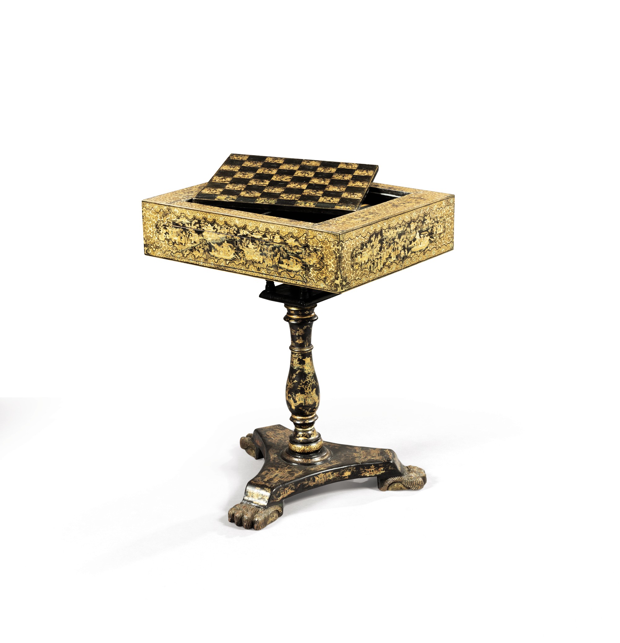 A Canton lacquer games table, China, Qing Dynasty, 19th century | Doha ...