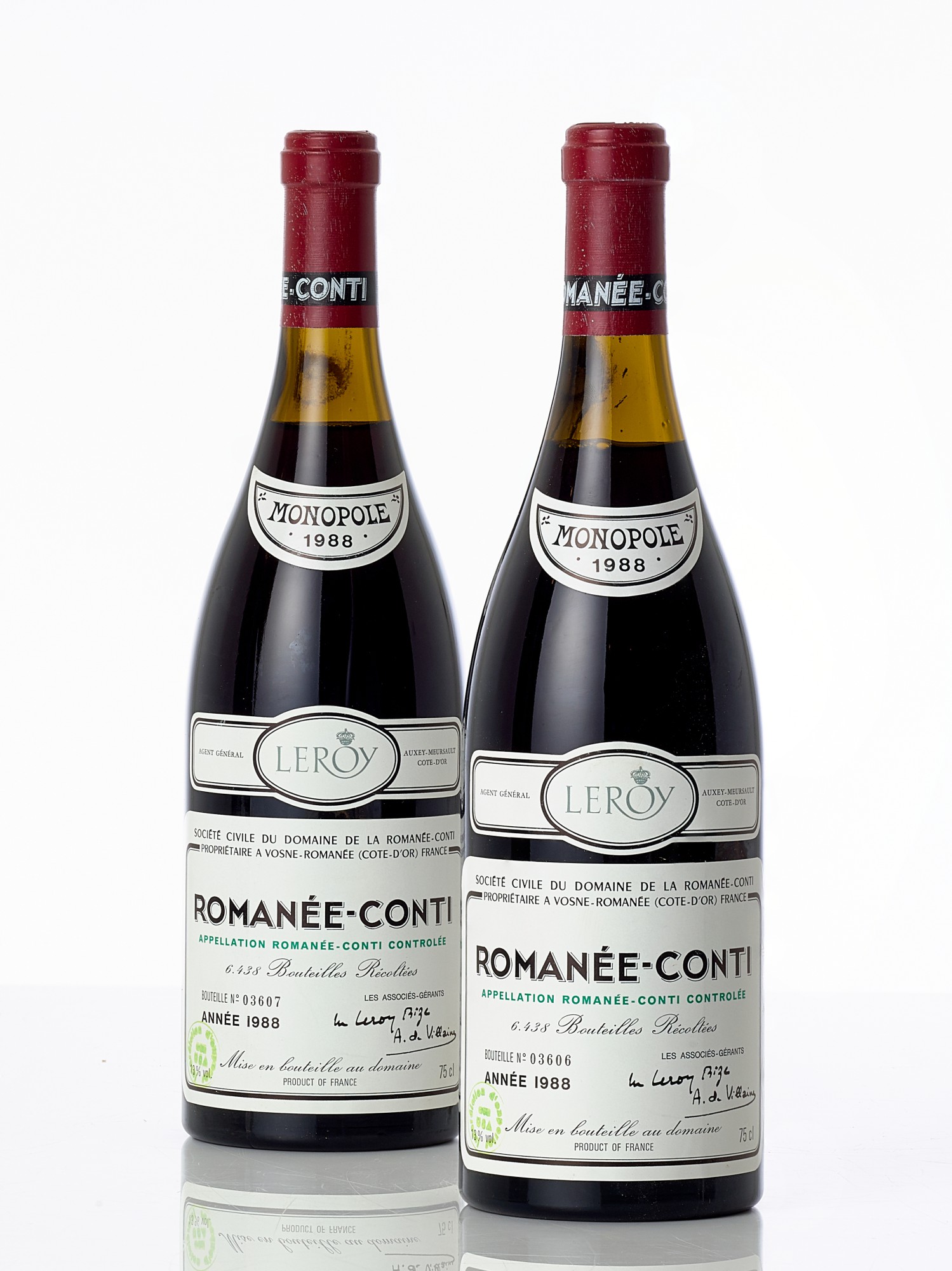 Romanée Conti 1988 Domaine de la Romanée-Conti (12 BT) | A Prestigious ...